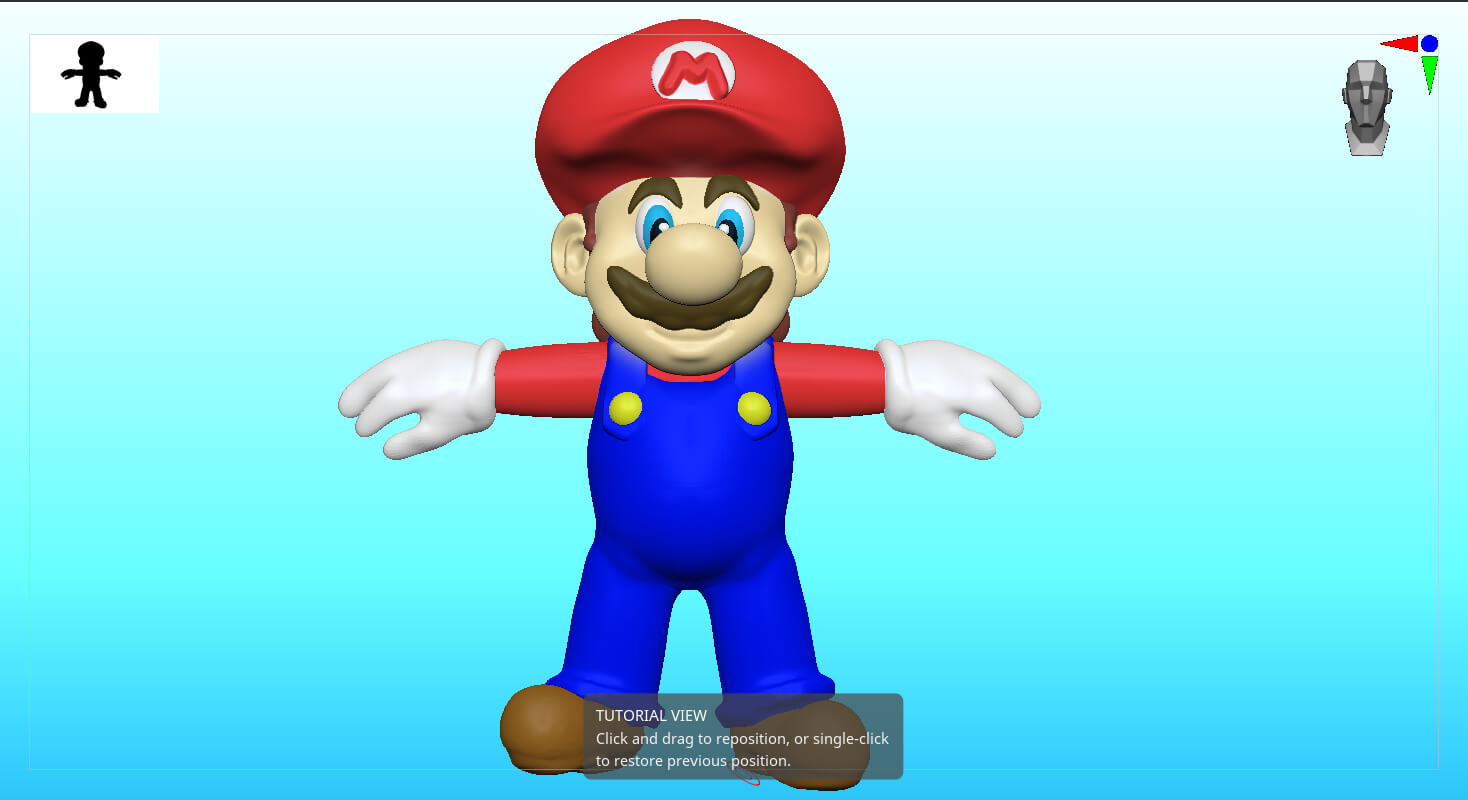 Mario David's Artist Rendition - 3D Model by davidgolan
