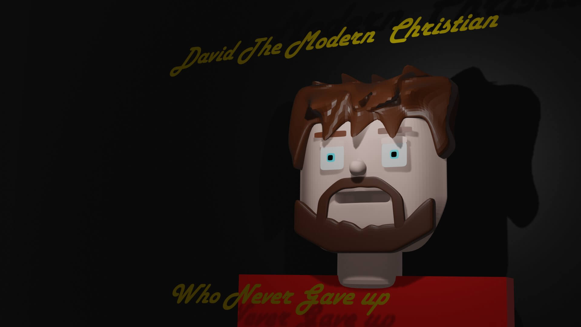 David the modern day chirstian 3D Render by davidsheep88