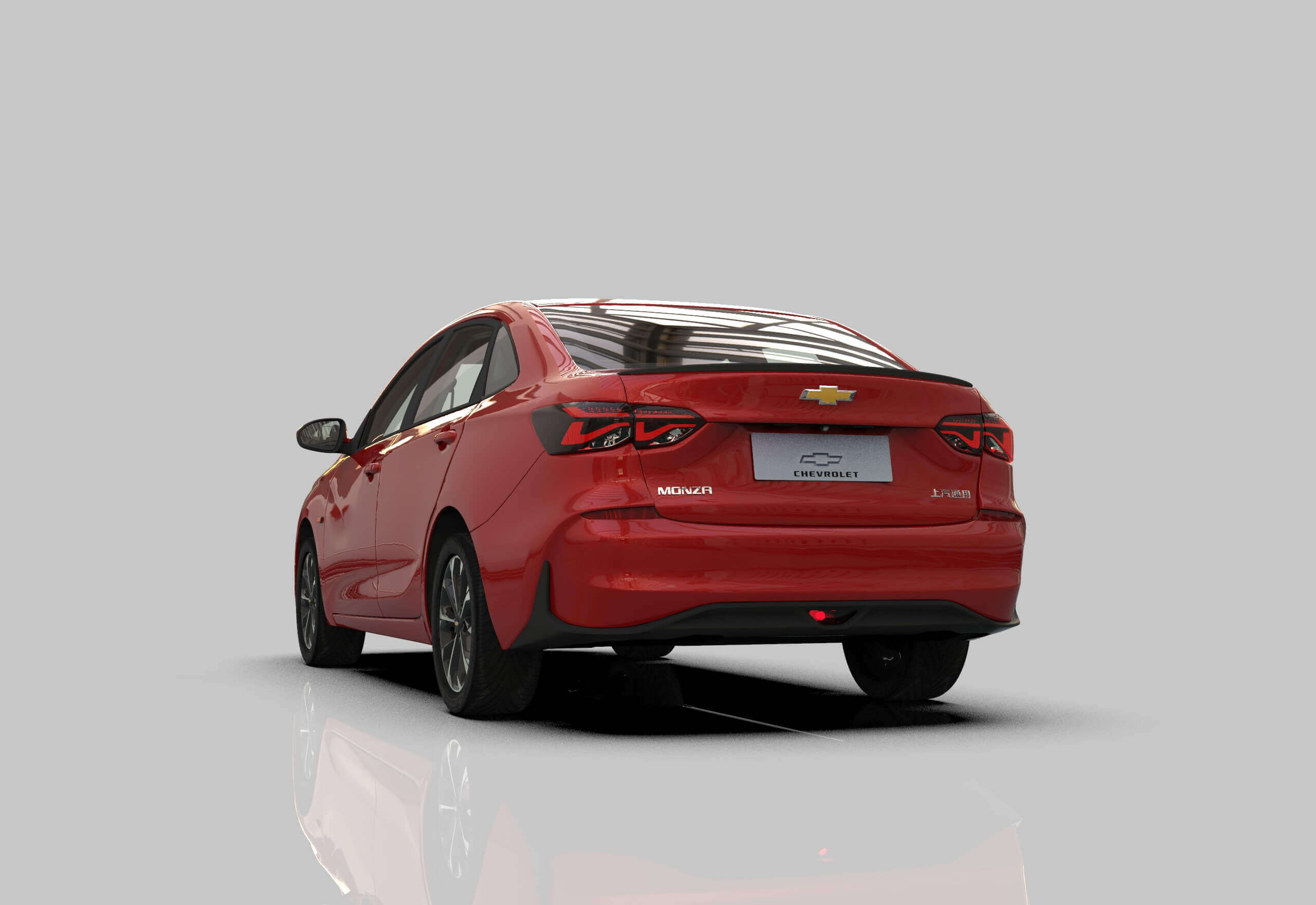 Chevrolet Monza 2023 - 3D Model by davidson