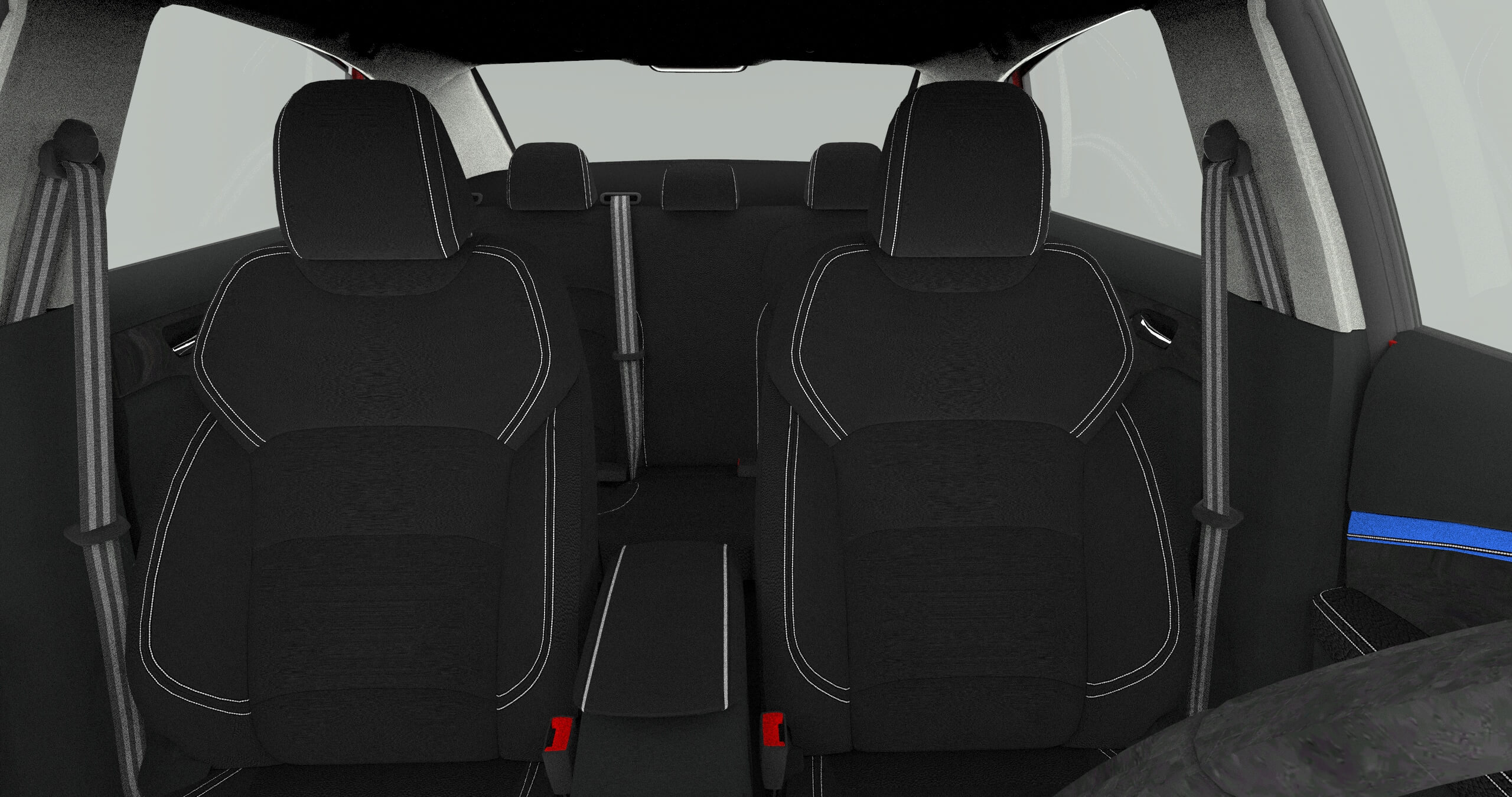 Chevrolet Monza 2023 HQ Interior - 3D Model by davidson