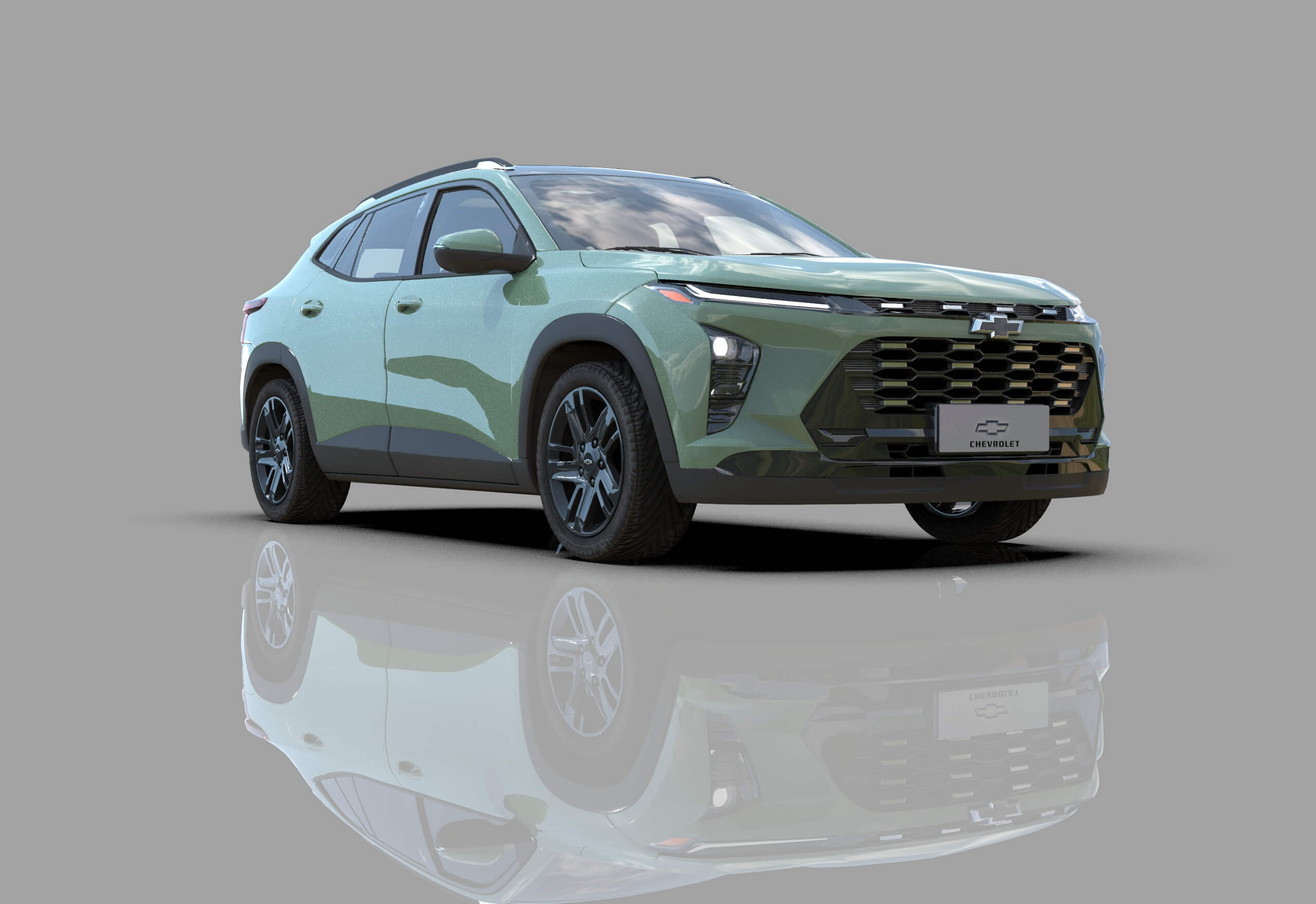 Chevrolet Trax 2023 HQinterior - 3D Model by davidson