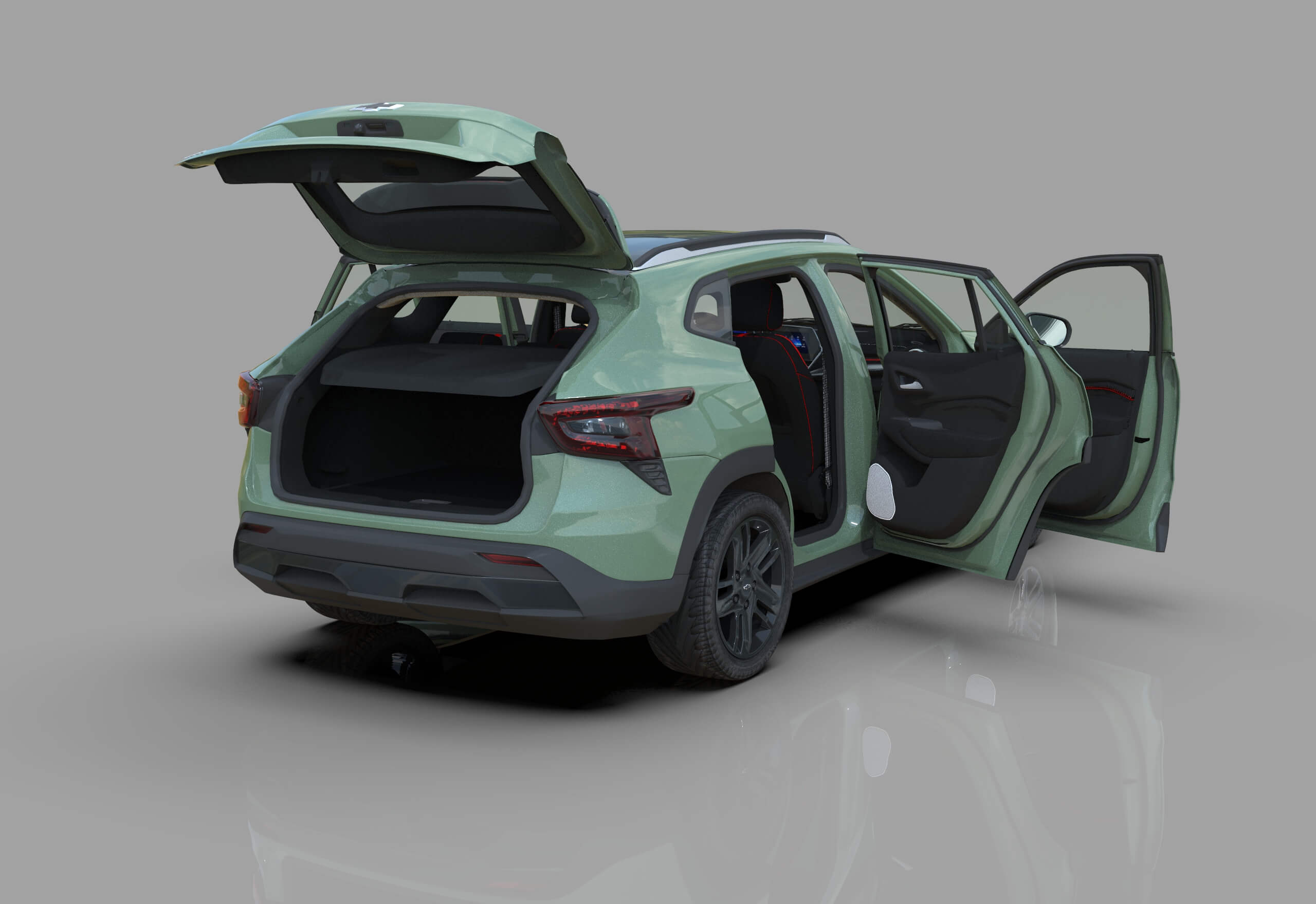 Chevrolet Trax 2023 HQinterior - 3D Model by davidson