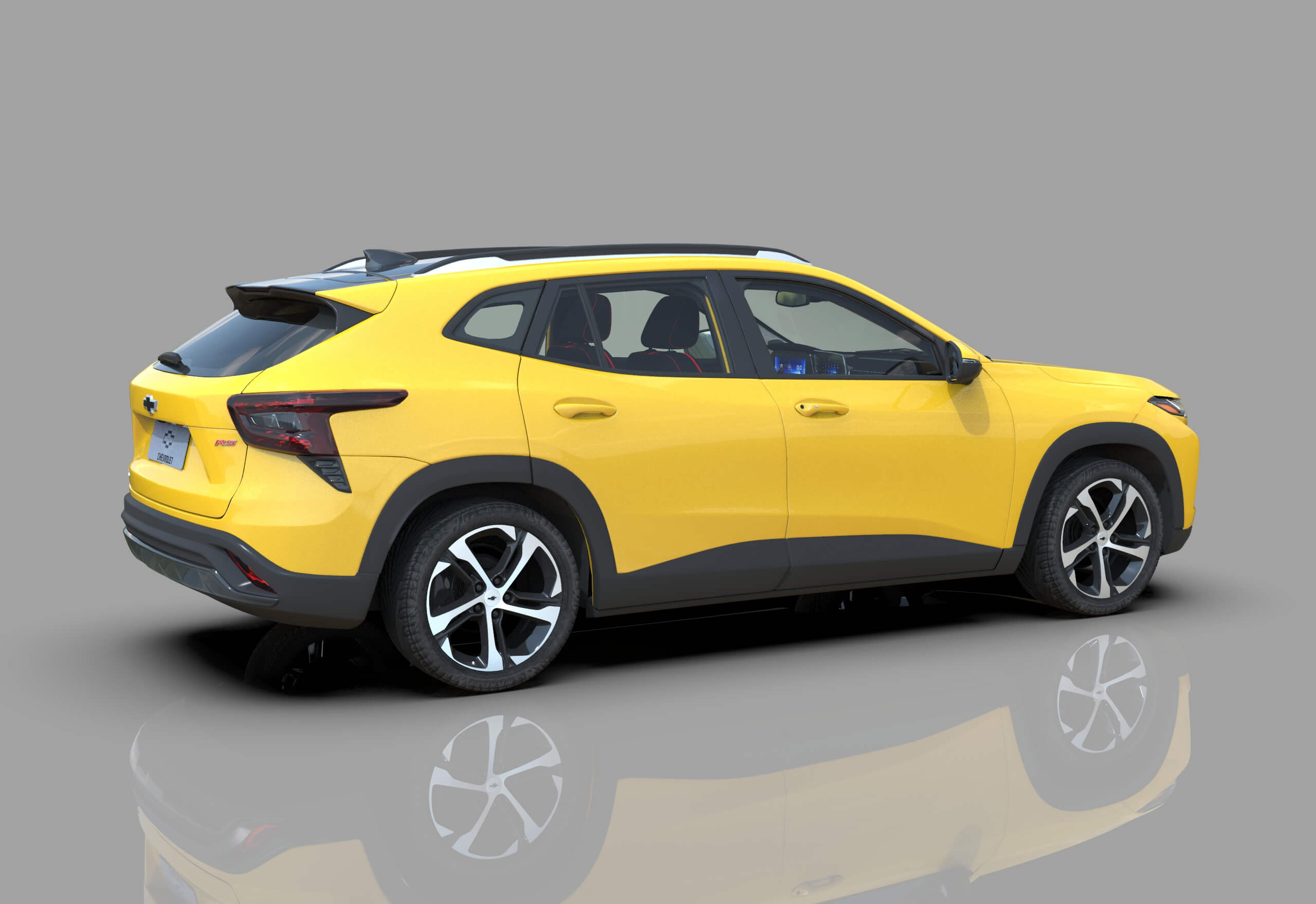 Chevrolet Trax 2023 HQinterior - 3D Model by davidson