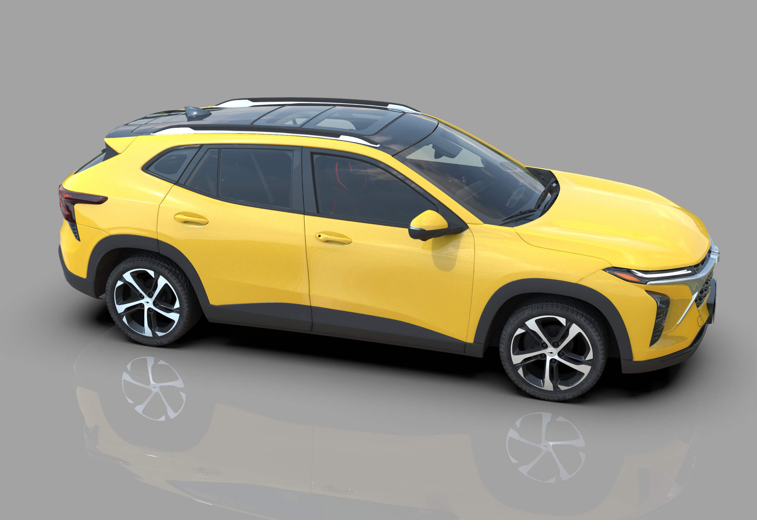 Chevrolet Trax 2023 HQinterior - 3D Model by davidson
