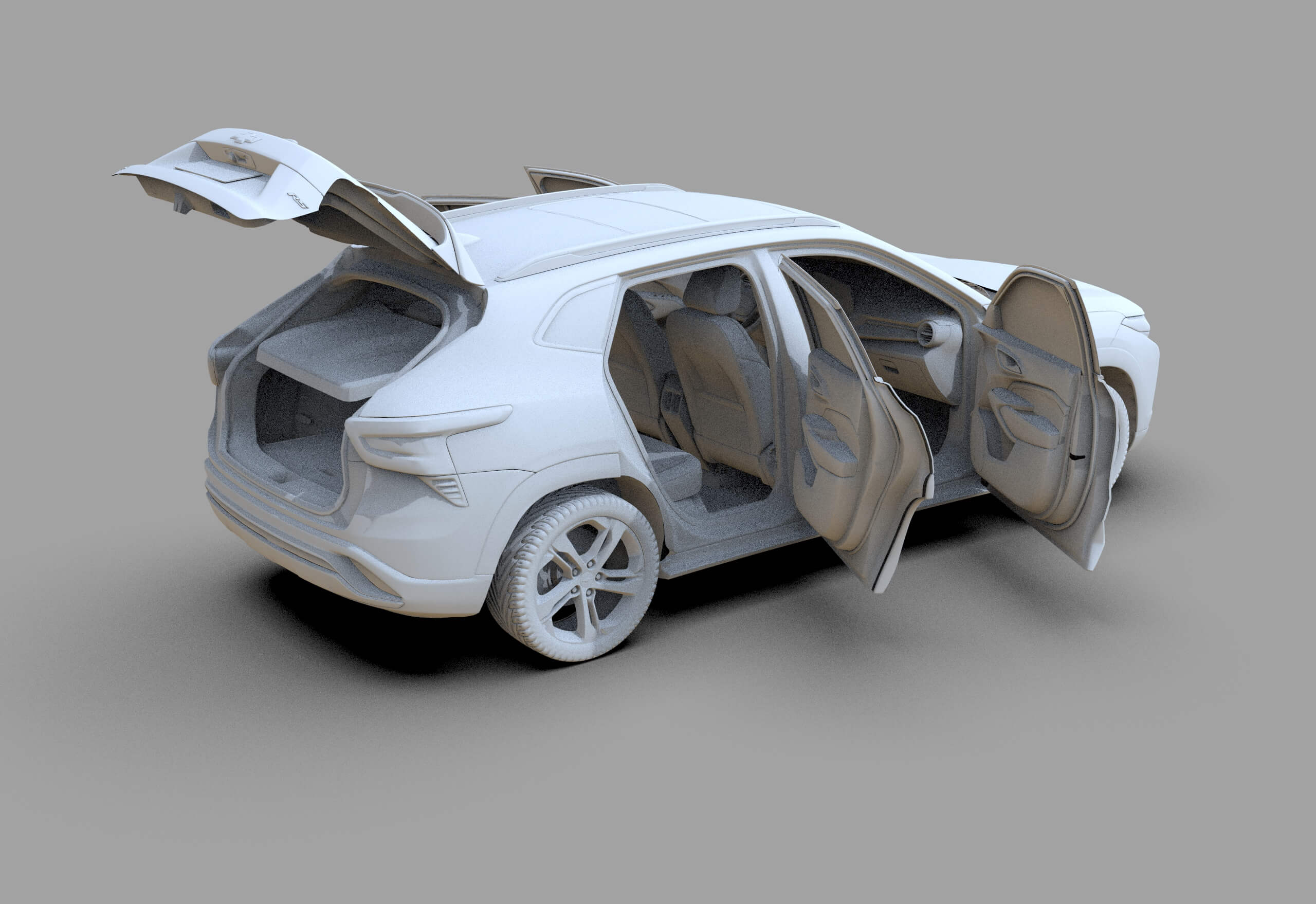 Chevrolet Trax 2023 HQinterior - 3D Model by davidson