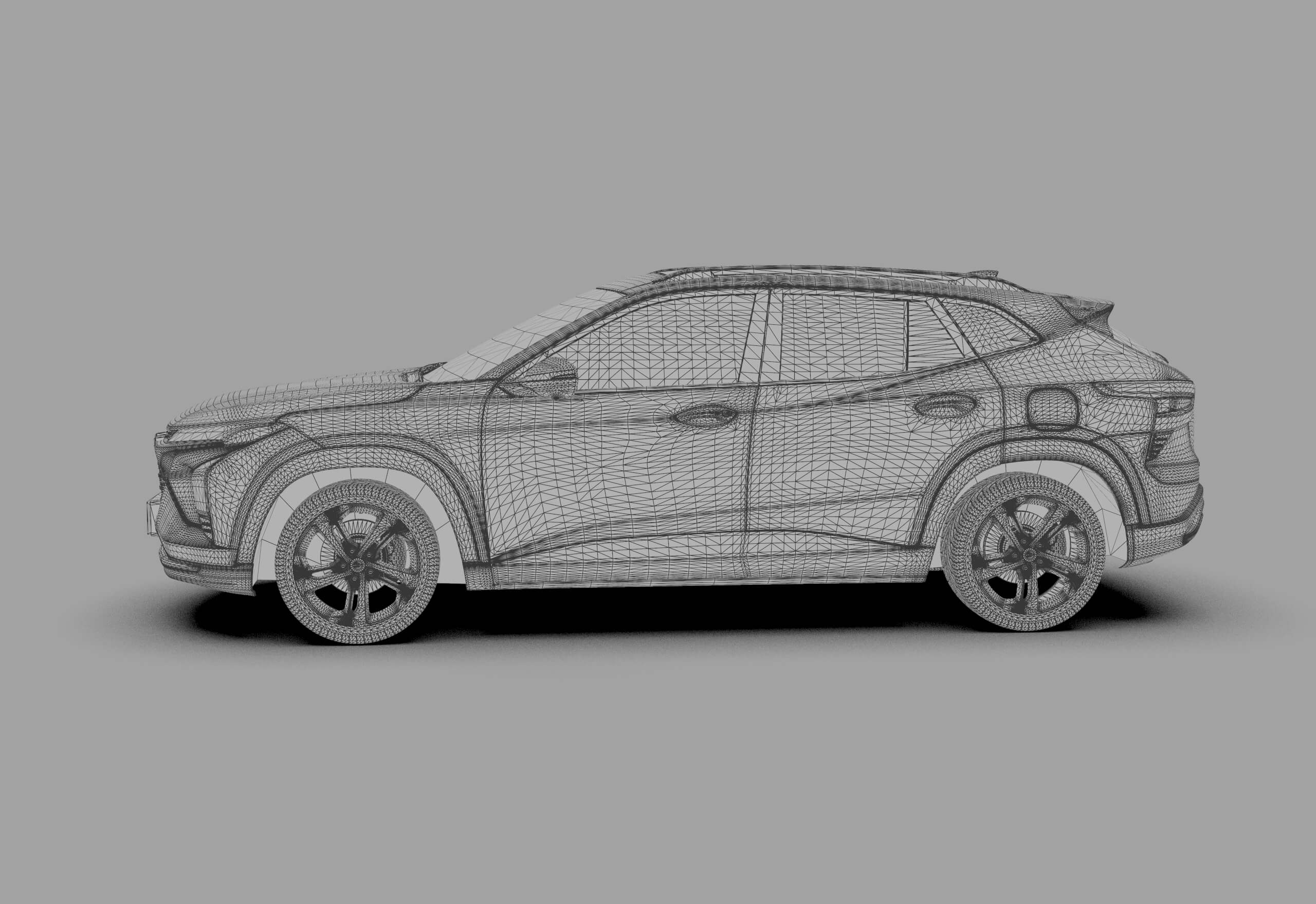 Chevrolet Trax 2023 HQinterior - 3D Model by davidson