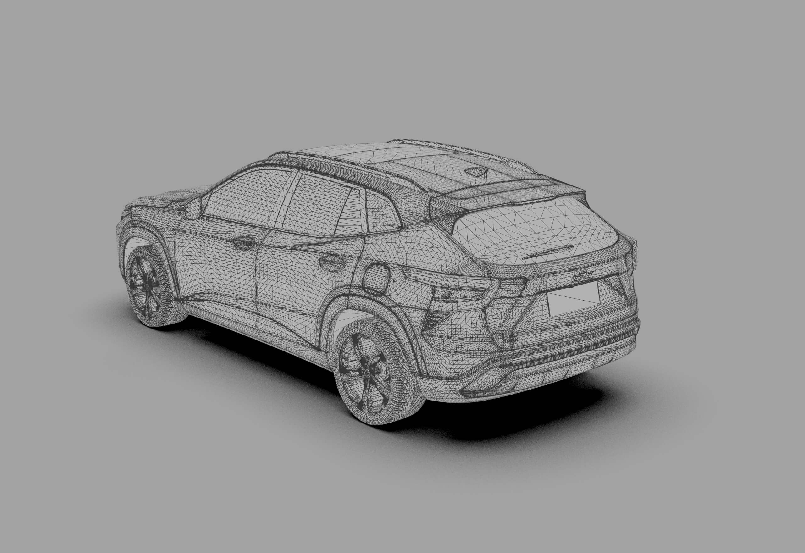 Chevrolet Trax 2023 HQinterior - 3D Model by davidson