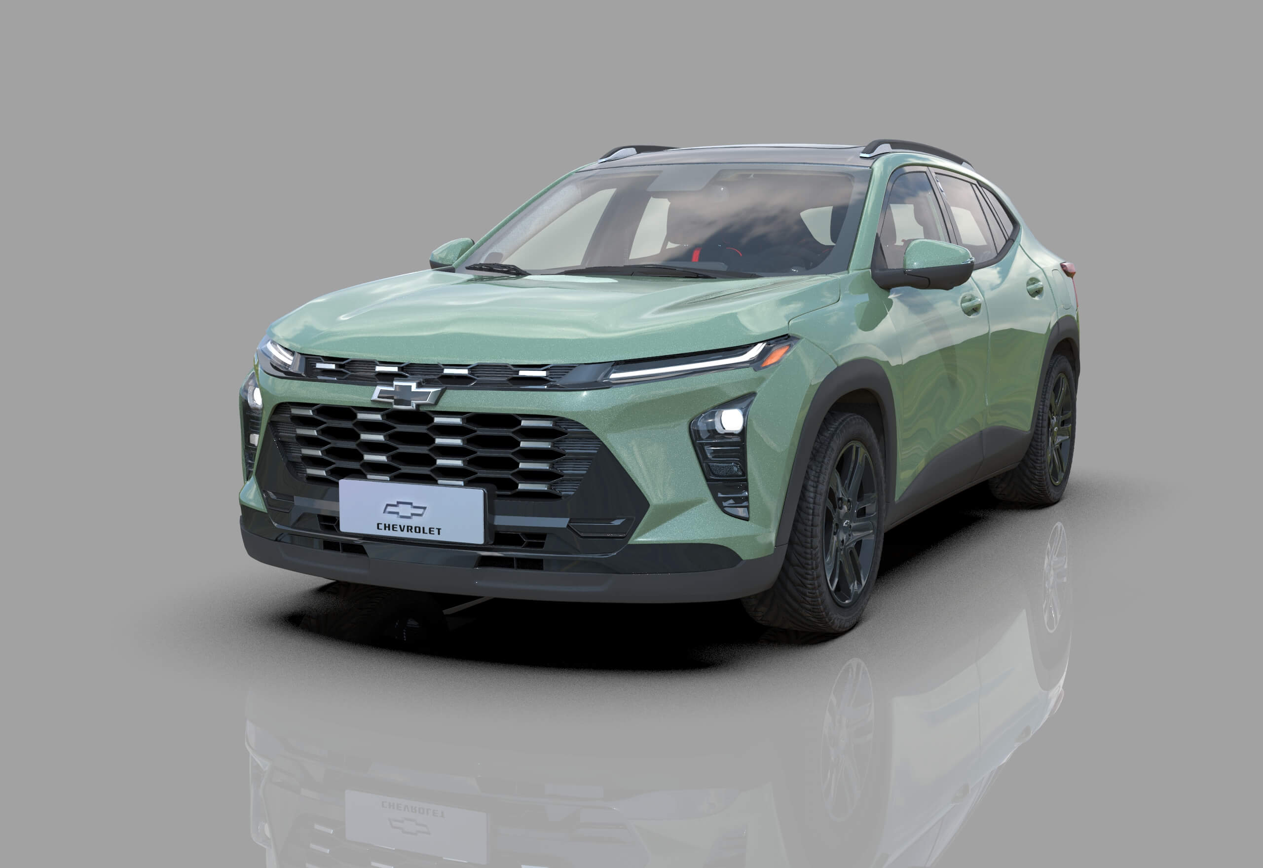 Chevrolet Trax Activ 2023 HQ Interior - 3D Model by davidson