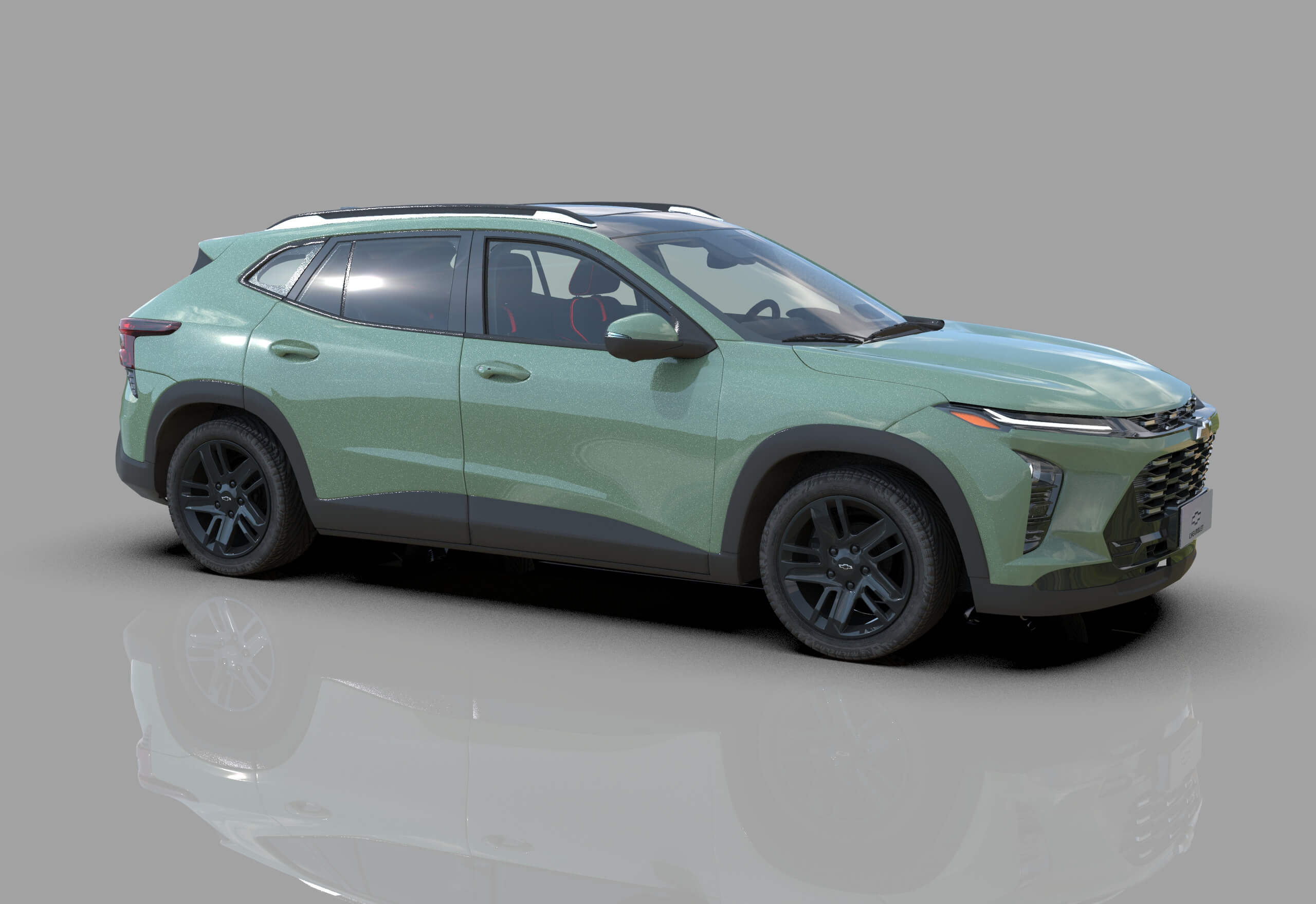 Chevrolet Trax Activ 2023 HQ Interior - 3D Model by davidson