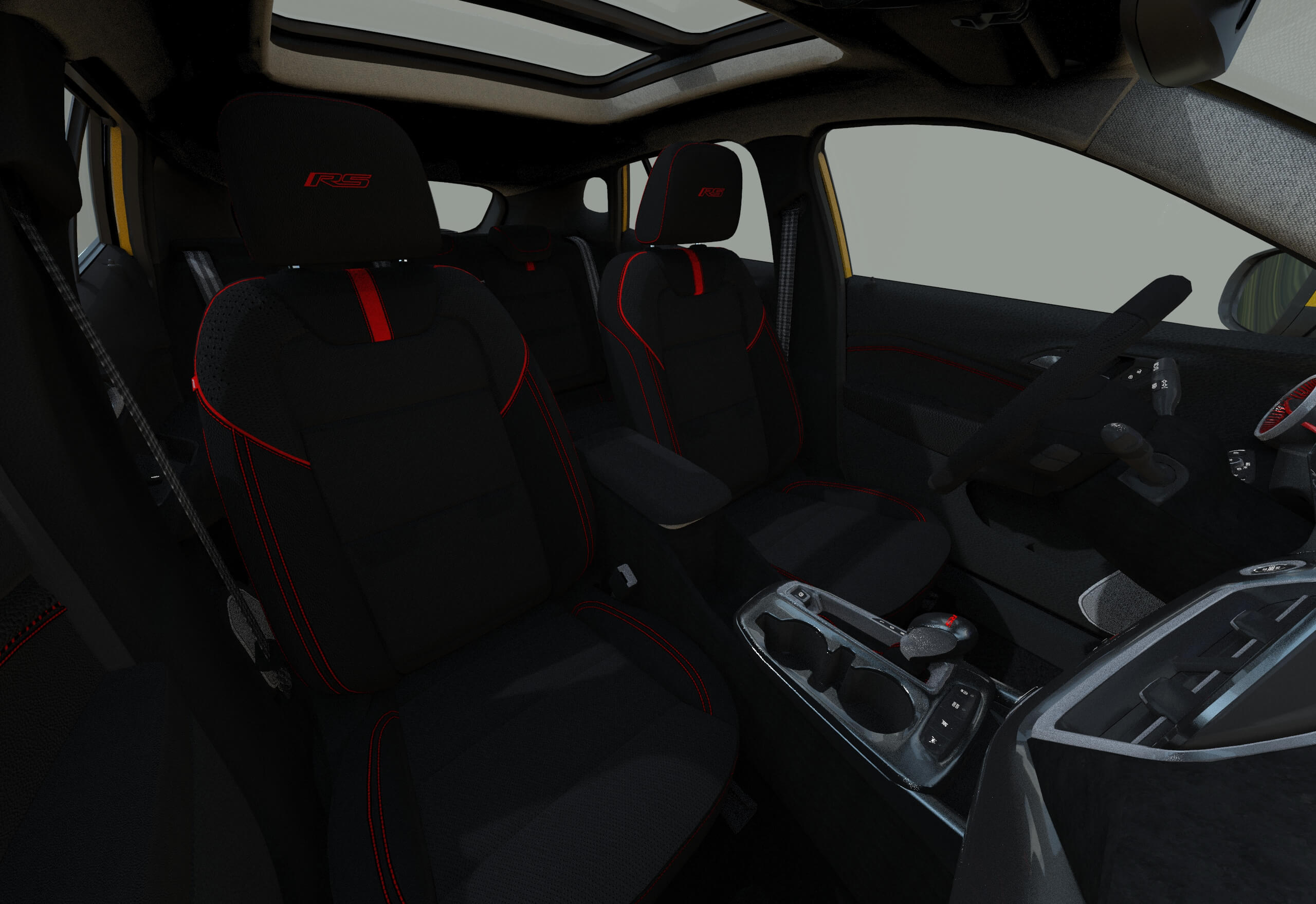 Chevrolet Trax Activ 2023 HQ Interior - 3D Model by davidson