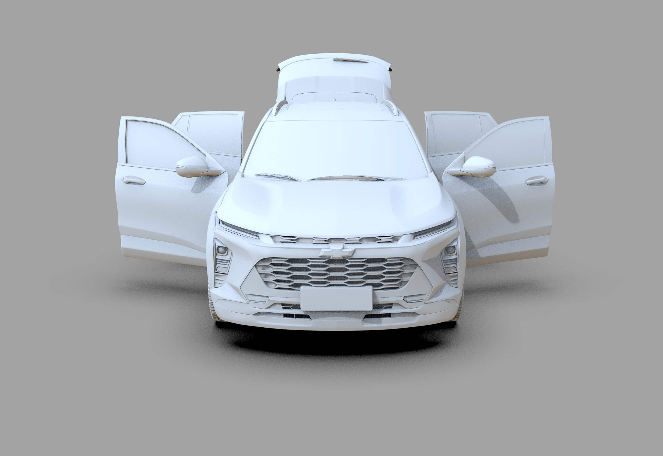 Chevrolet Trax Activ 2023 HQ Interior - 3D Model by davidson