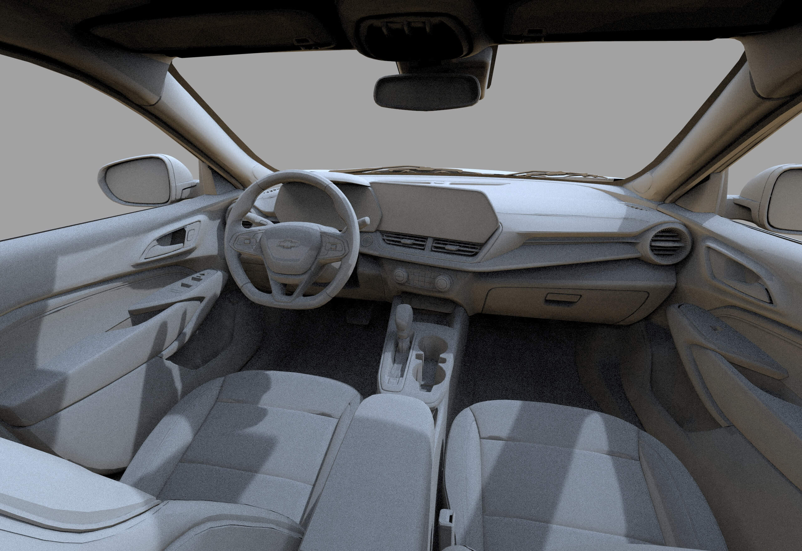 Chevrolet Trax Activ 2023 HQ Interior - 3D Model by davidson