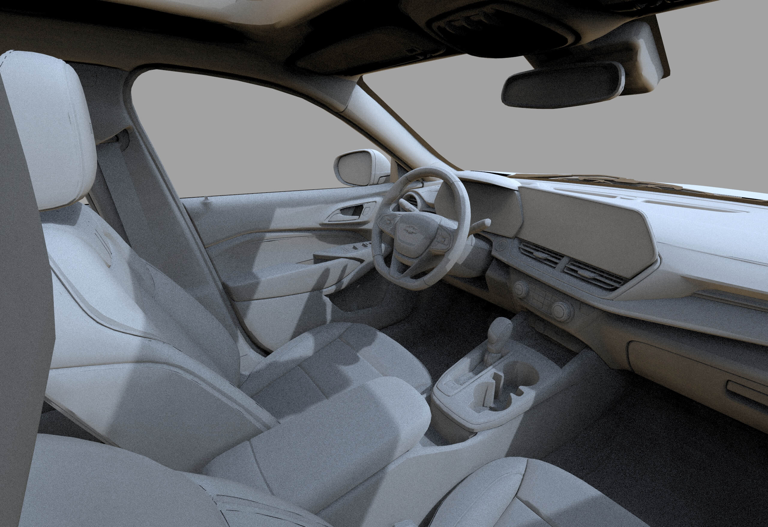 Chevrolet Trax Activ 2023 HQ Interior - 3D Model by davidson