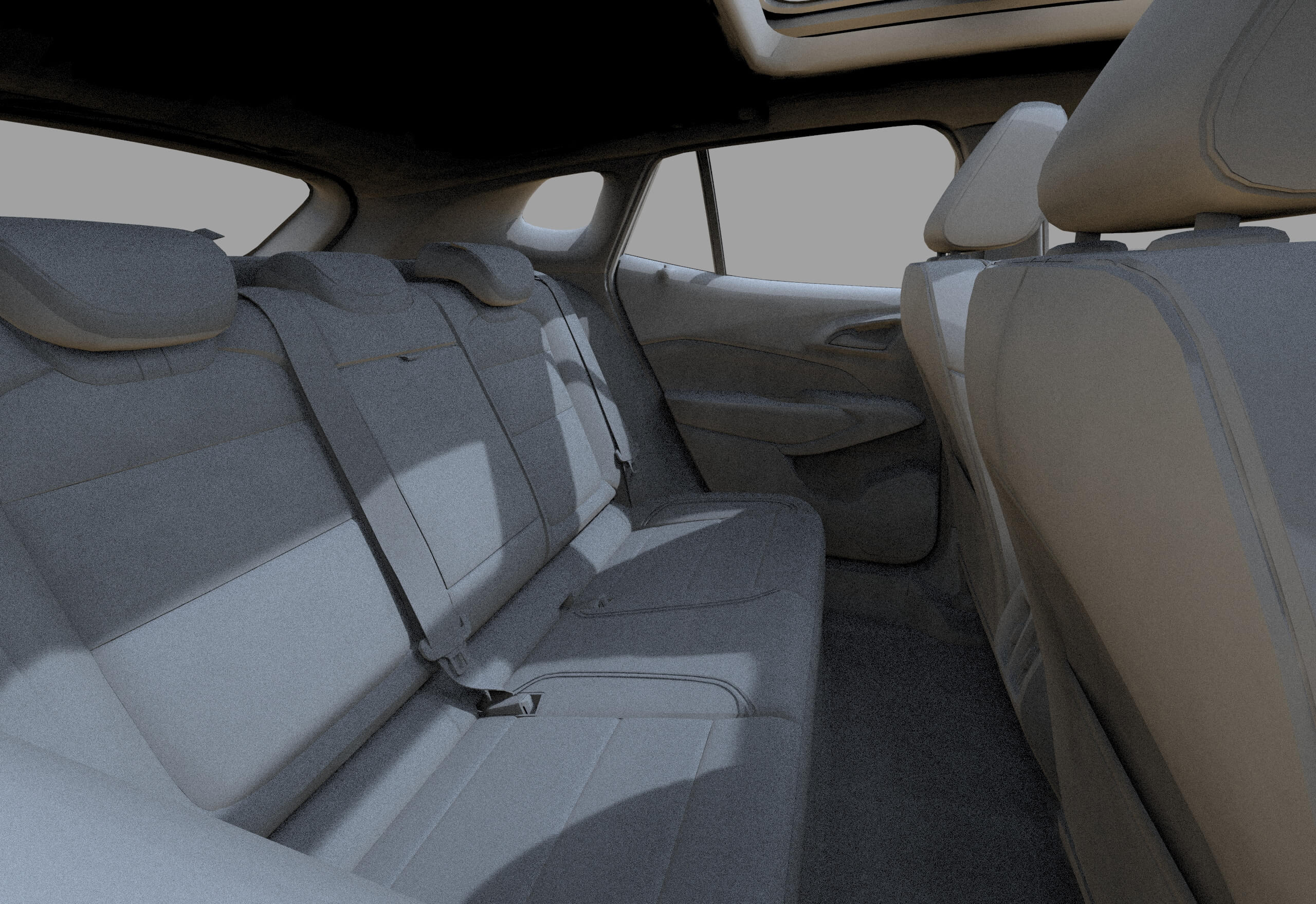Chevrolet Trax Activ 2023 HQ Interior - 3D Model by davidson