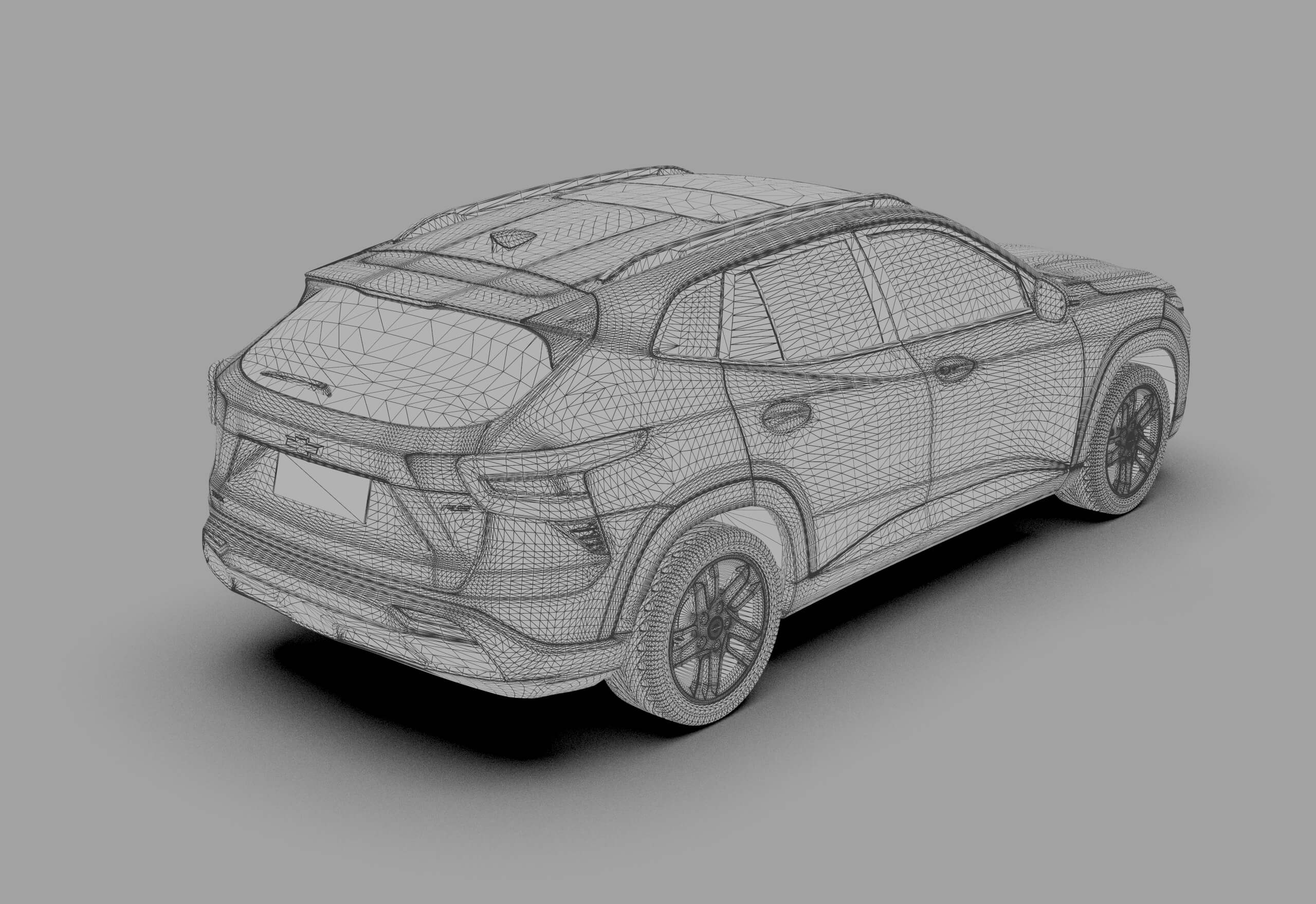 Chevrolet Trax Activ 2023 HQ Interior - 3D Model by davidson