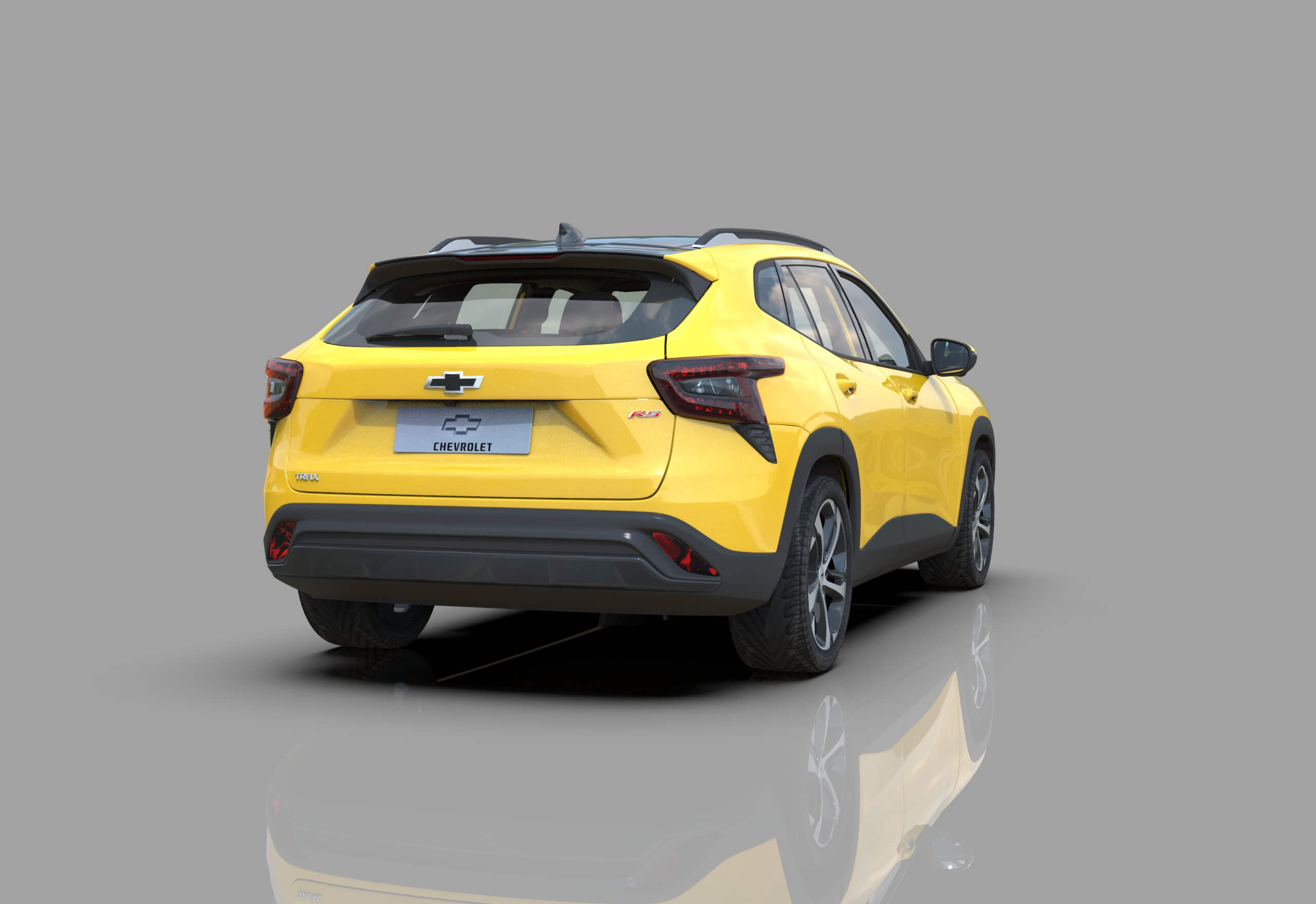 Chevrolet Trax RS 2023 HQ Interior - 3D Model by davidson