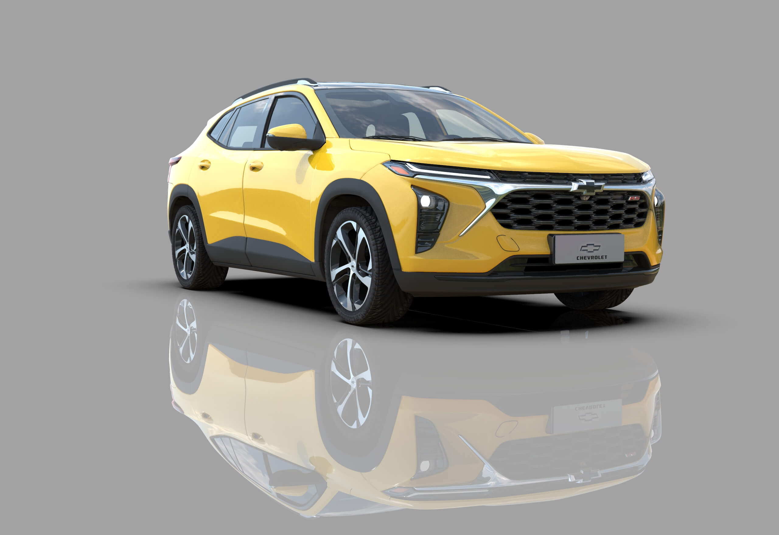 Chevrolet Trax RS 2023 HQ Interior - 3D Model by davidson