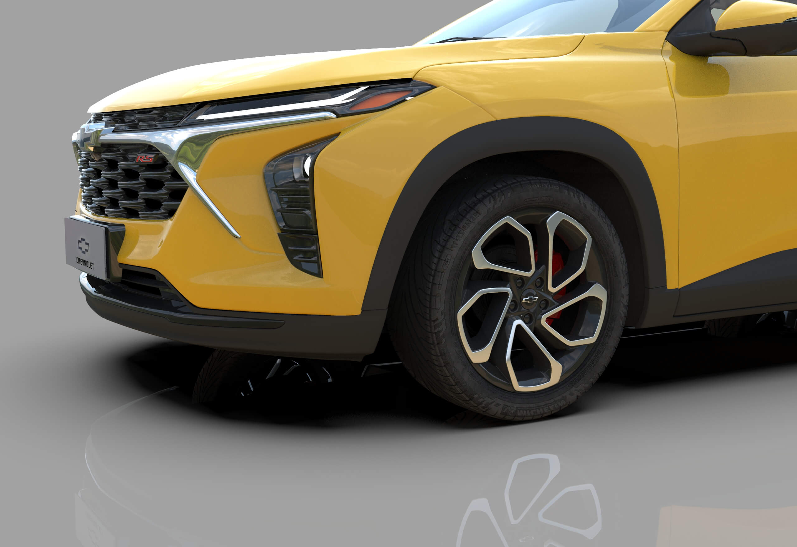 Chevrolet Trax RS 2023 HQ Interior - 3D Model by davidson