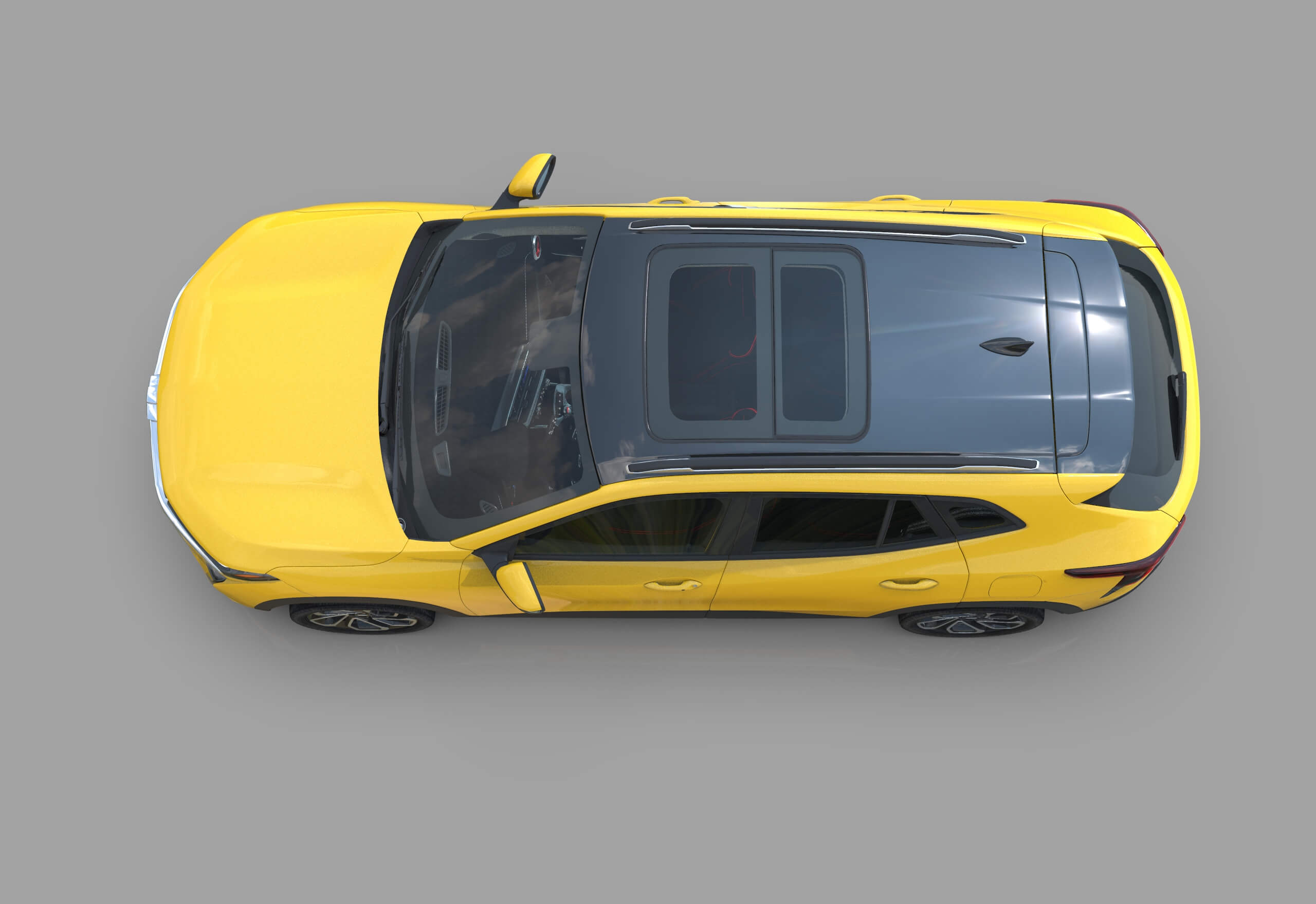 Chevrolet Trax RS 2023 HQ Interior - 3D Model by davidson