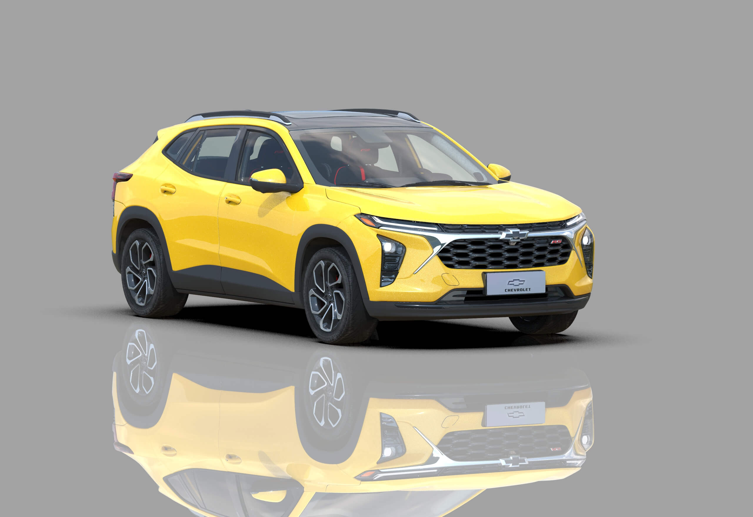 Chevrolet Trax RS 2023 HQ Interior - 3D Model by davidson