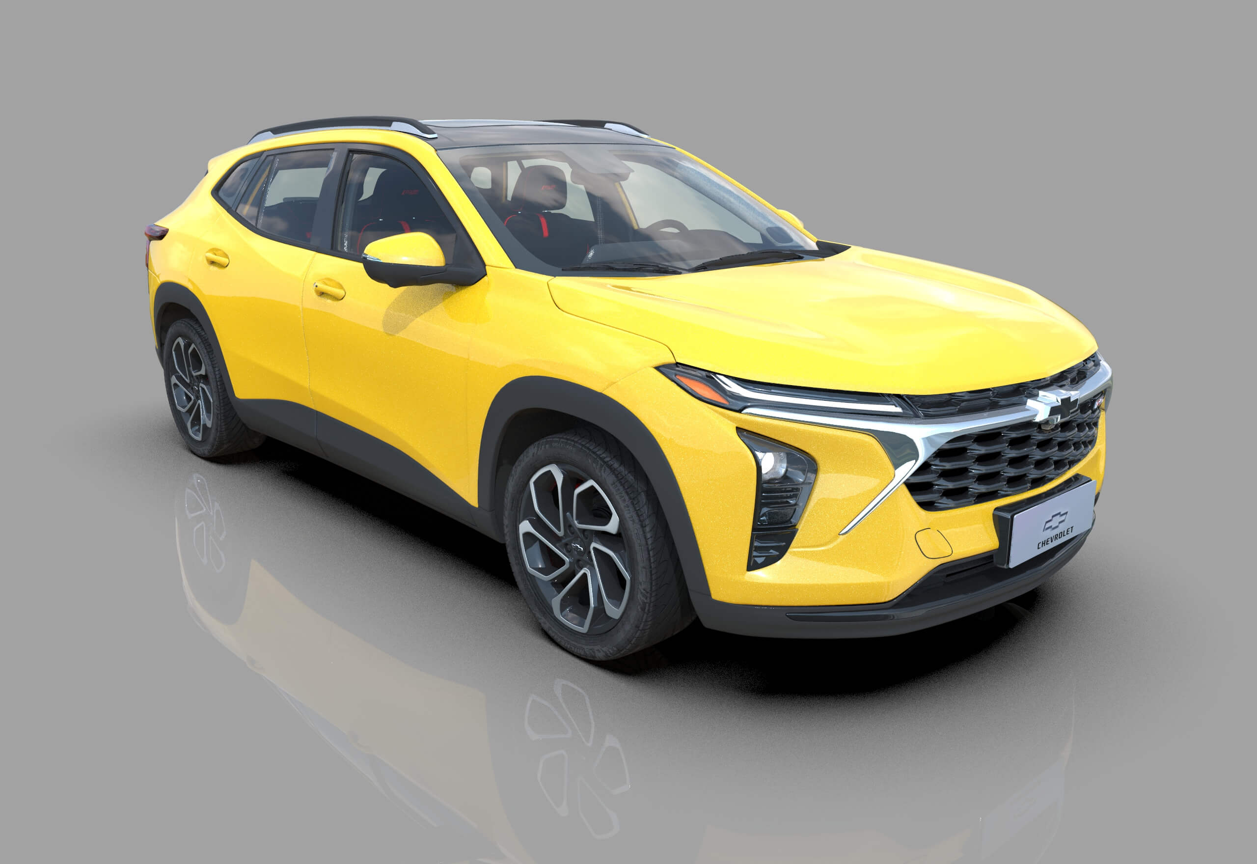 Chevrolet Trax RS 2023 HQ Interior - 3D Model by davidson