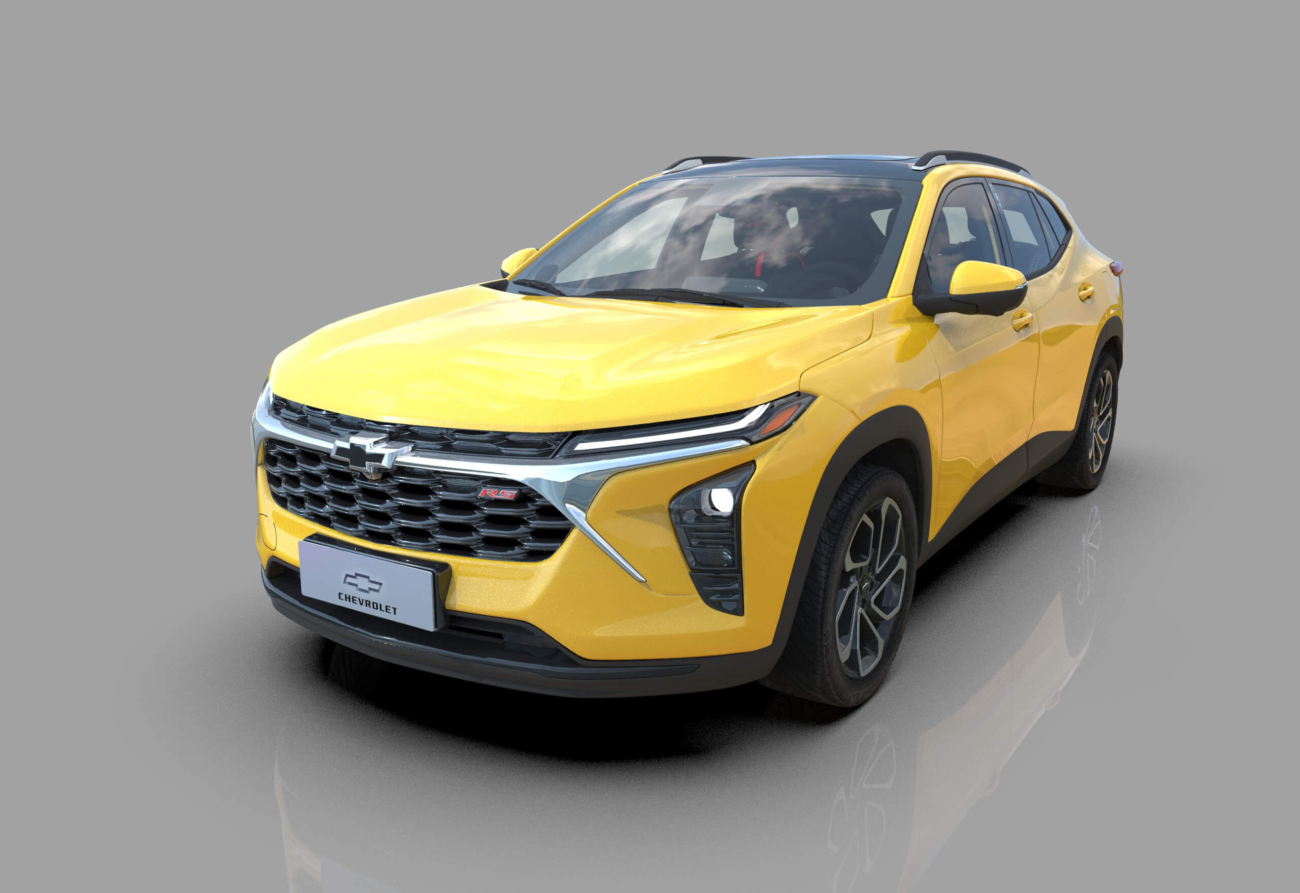 Chevrolet Trax RS 2023 HQ Interior - 3D Model by davidson