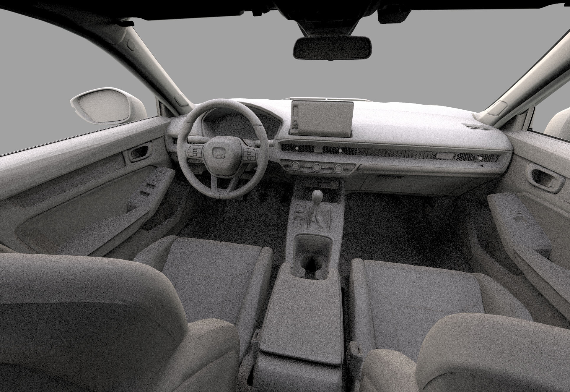 Honda Civic Type R 2022 Mugen Bodykit HQ Interior - 3D Model by davidson