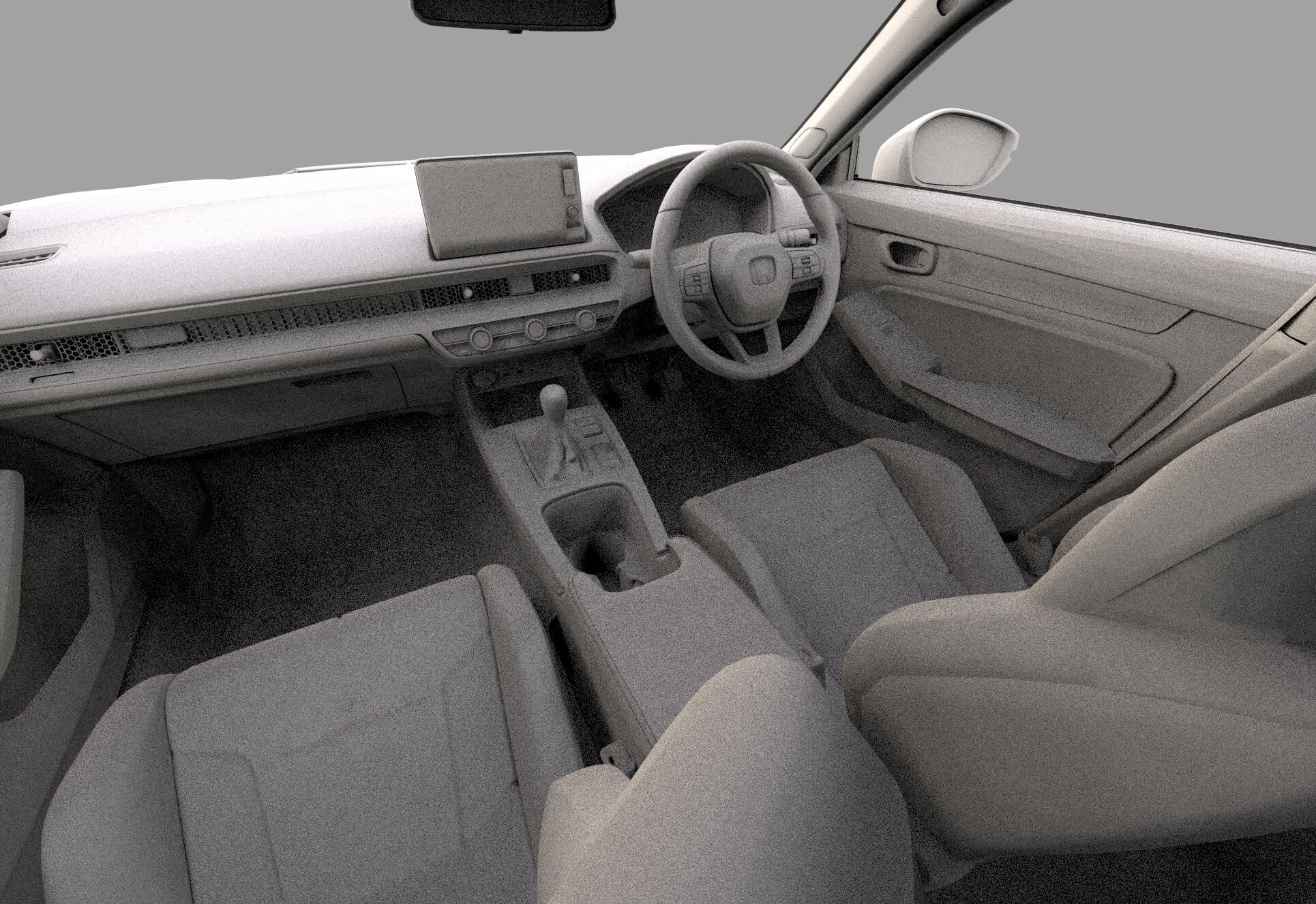 Honda Civic Type R 2022 Mugen Bodykit HQ Interior - 3D Model by davidson