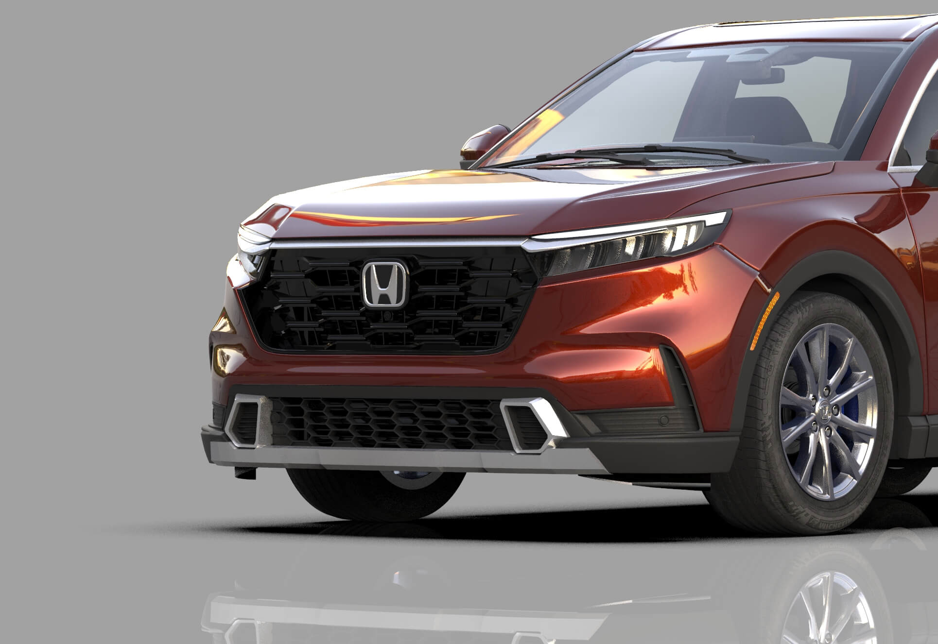 Honda Crv 2023 HQ Interior - 3D Model by davidson