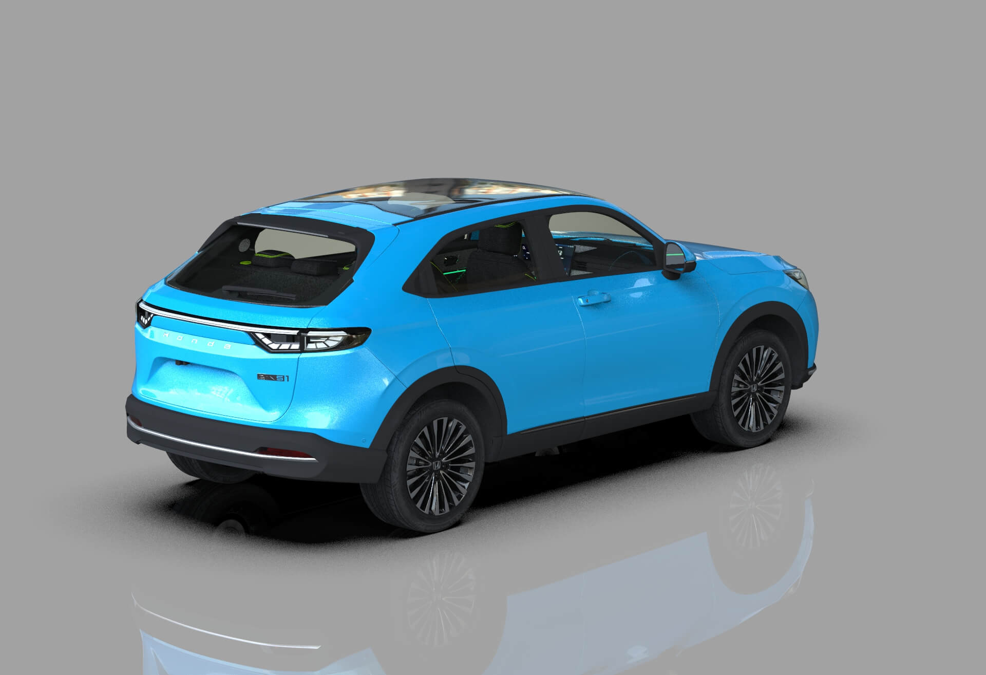 Honda E-NY1 HR-V EV 2022 3D Model by davidson