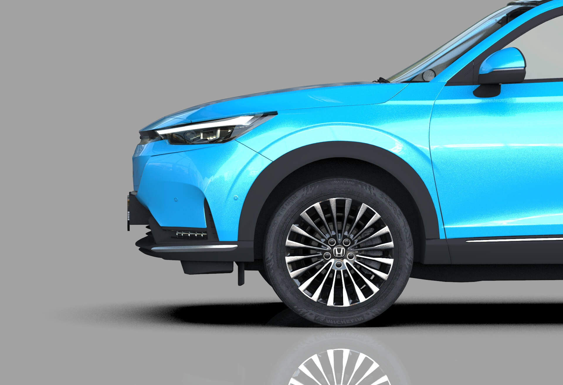 Honda E-NY1 HR-V EV 2022 3D Model by davidson