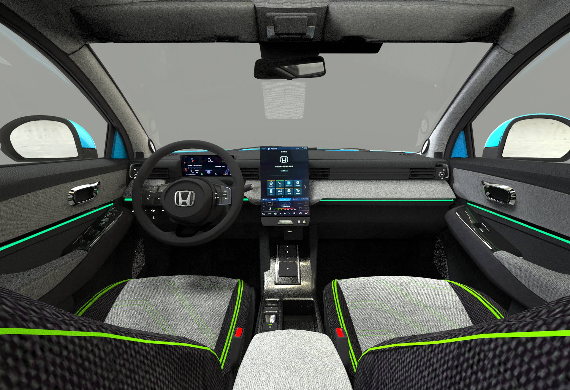 Honda E-NY1 HR-V EV 2022 3D Model by davidson