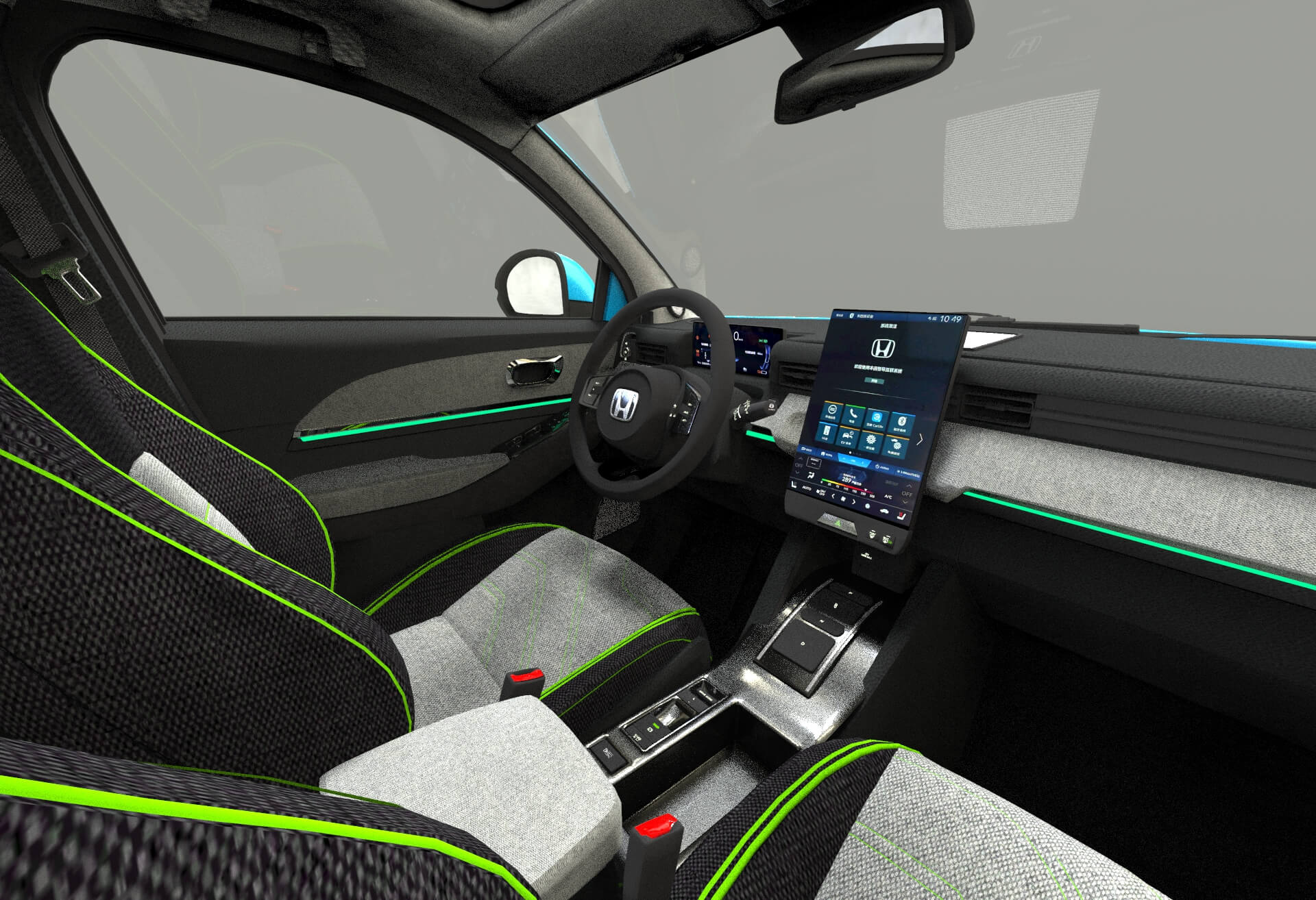 Honda E-NY1 HR-V EV 2022 3D Model by davidson