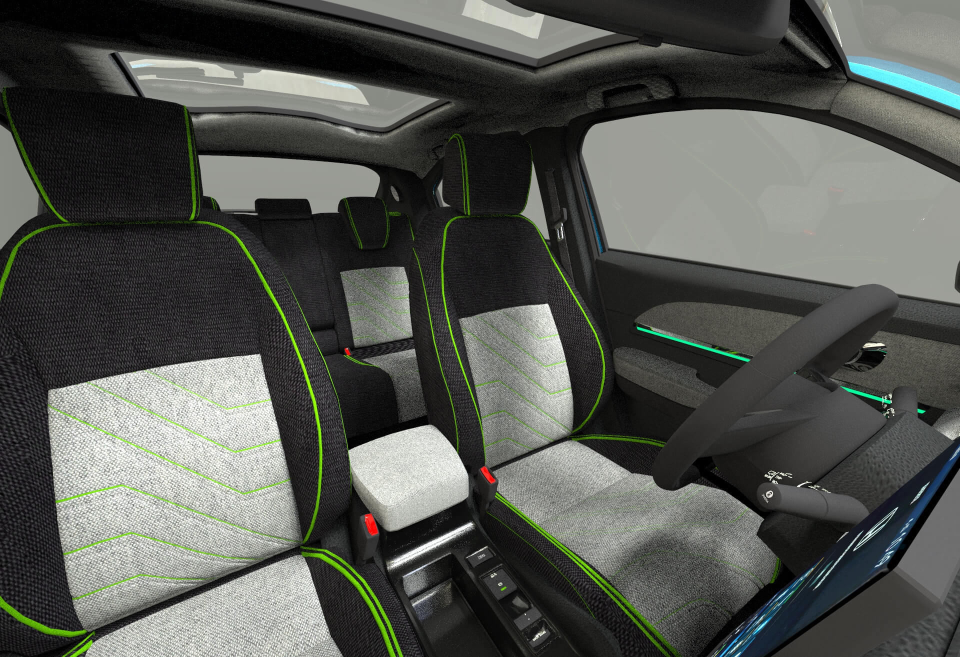 Honda E-NY1 HR-V EV 2022 3D Model by davidson