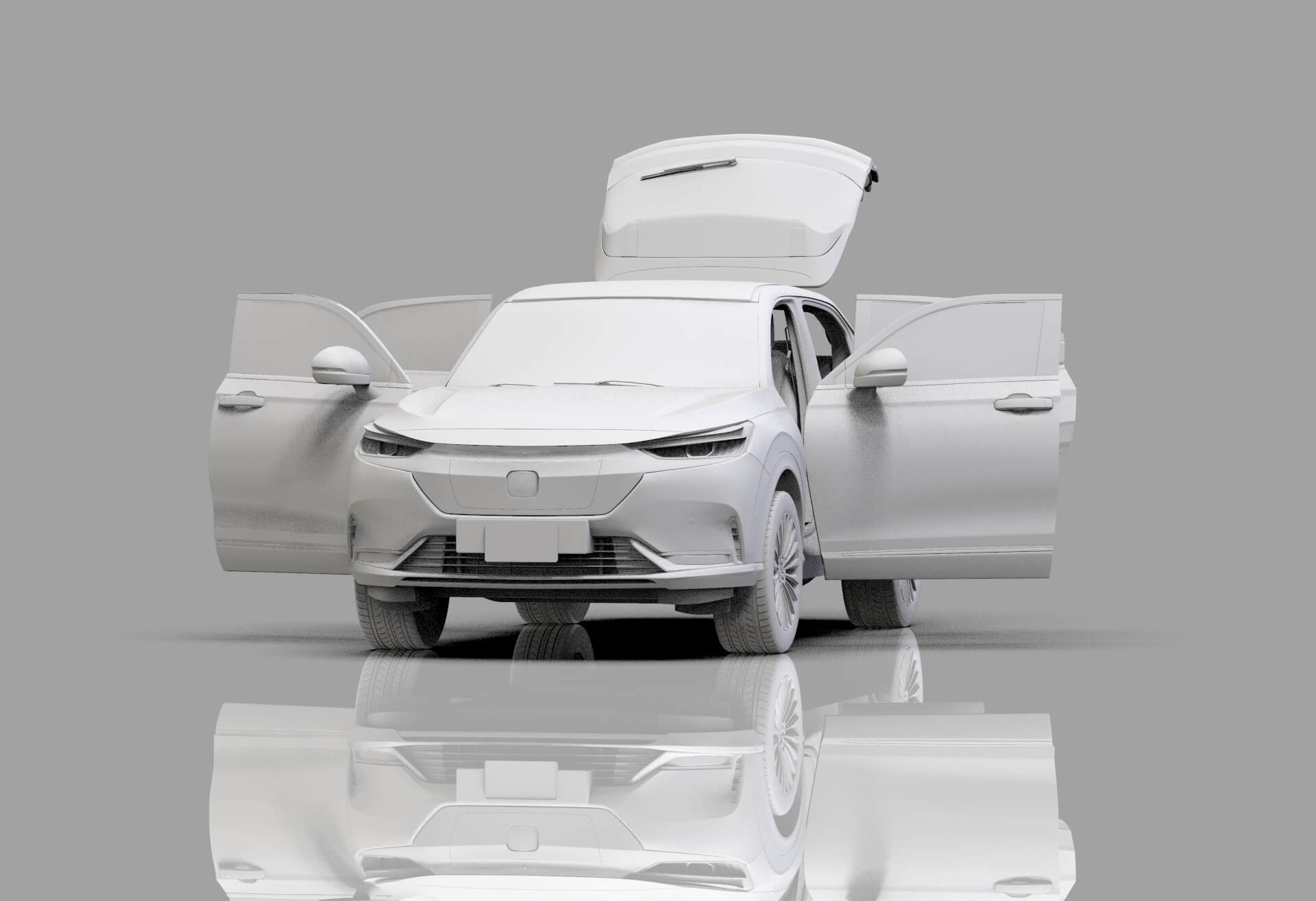 Honda E-NY1 HR-V EV 2022 3D Model by davidson