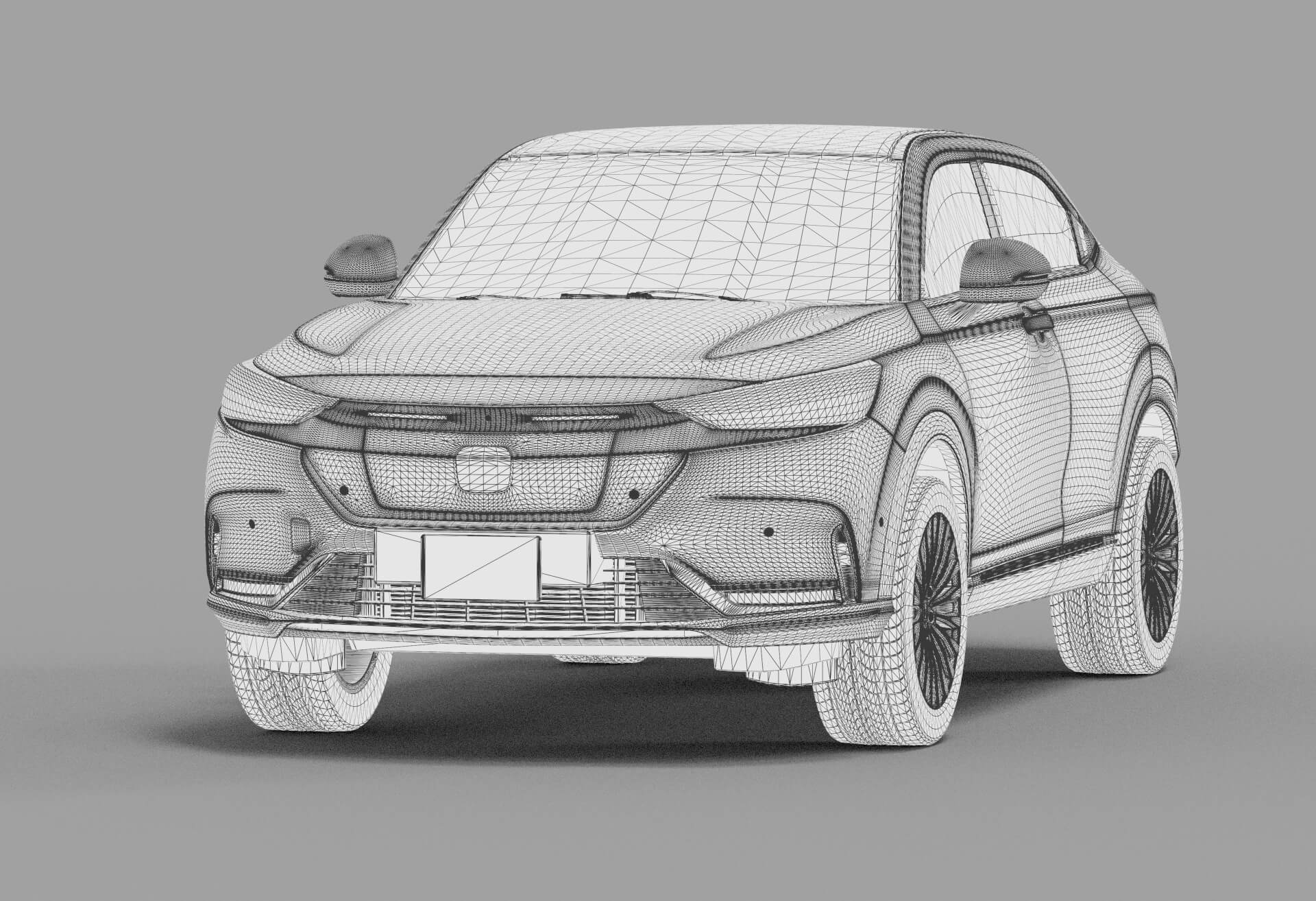 Honda E-NY1 HR-V EV 2022 3D Model by davidson