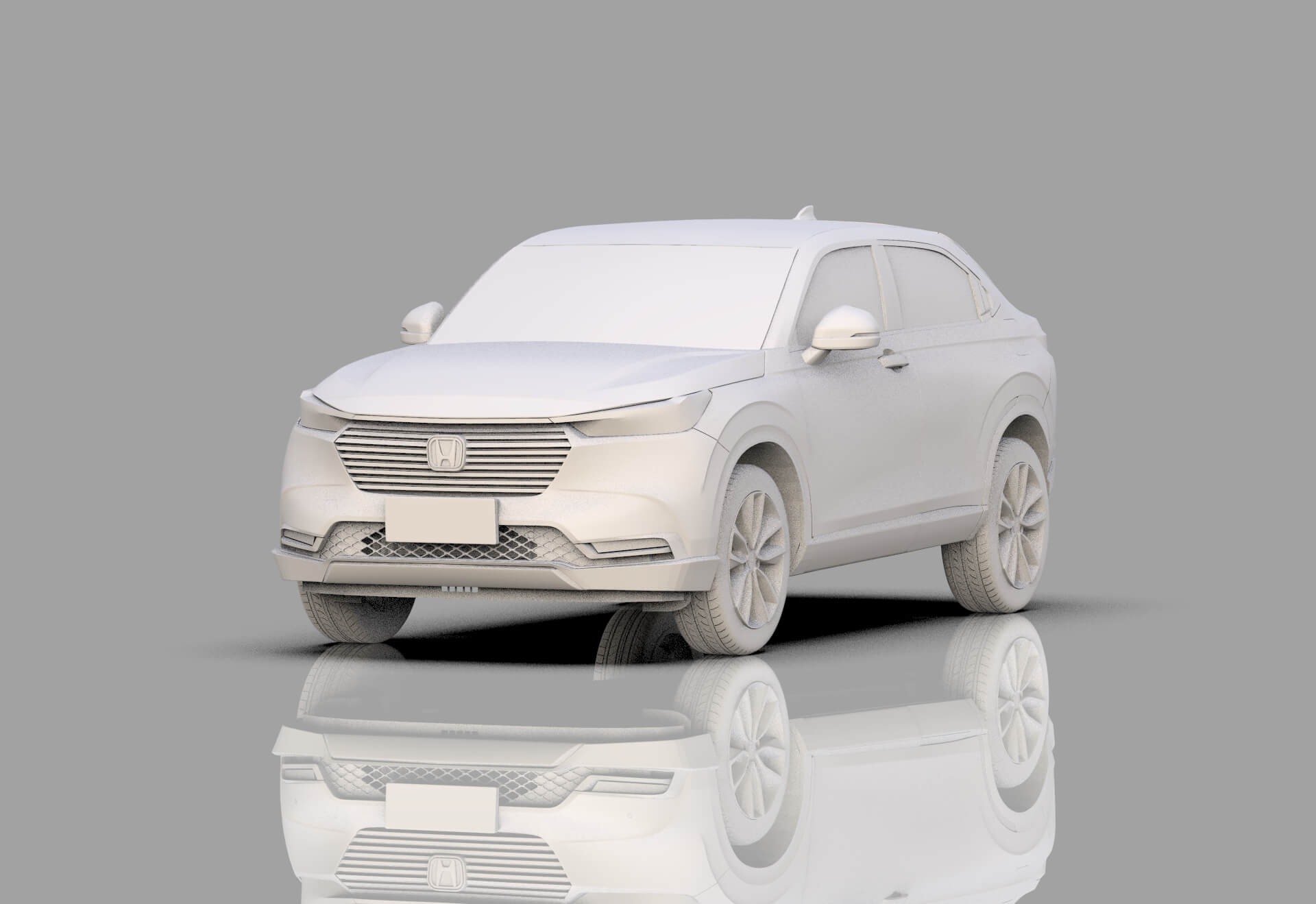 Honda HR-V 2021 HQ Interior 3D Model by davidson