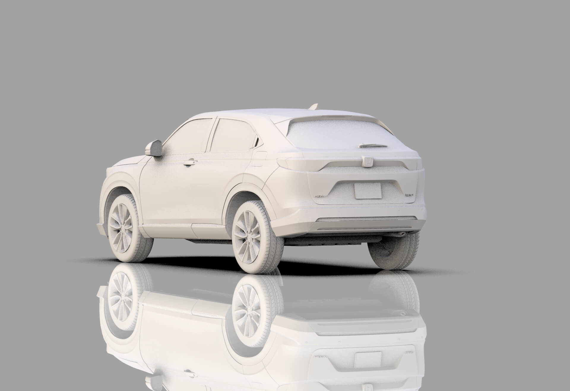 Honda HR-V 2021 HQ Interior 3D Model by davidson