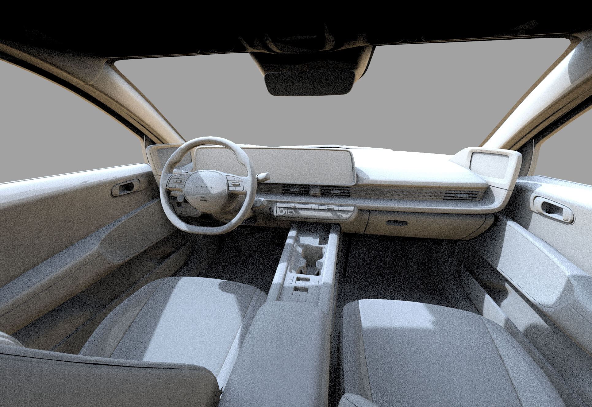 Hyundai Ioniq 6 2022 HQ Interior - 3D Model by davidson