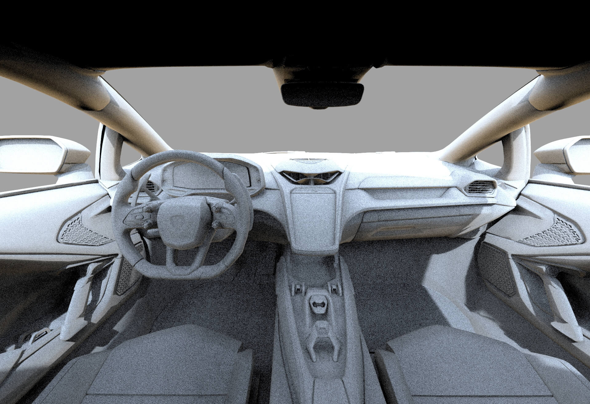 Lamborghini Temerario 2024 HQ Interior - 3D Model by davidson