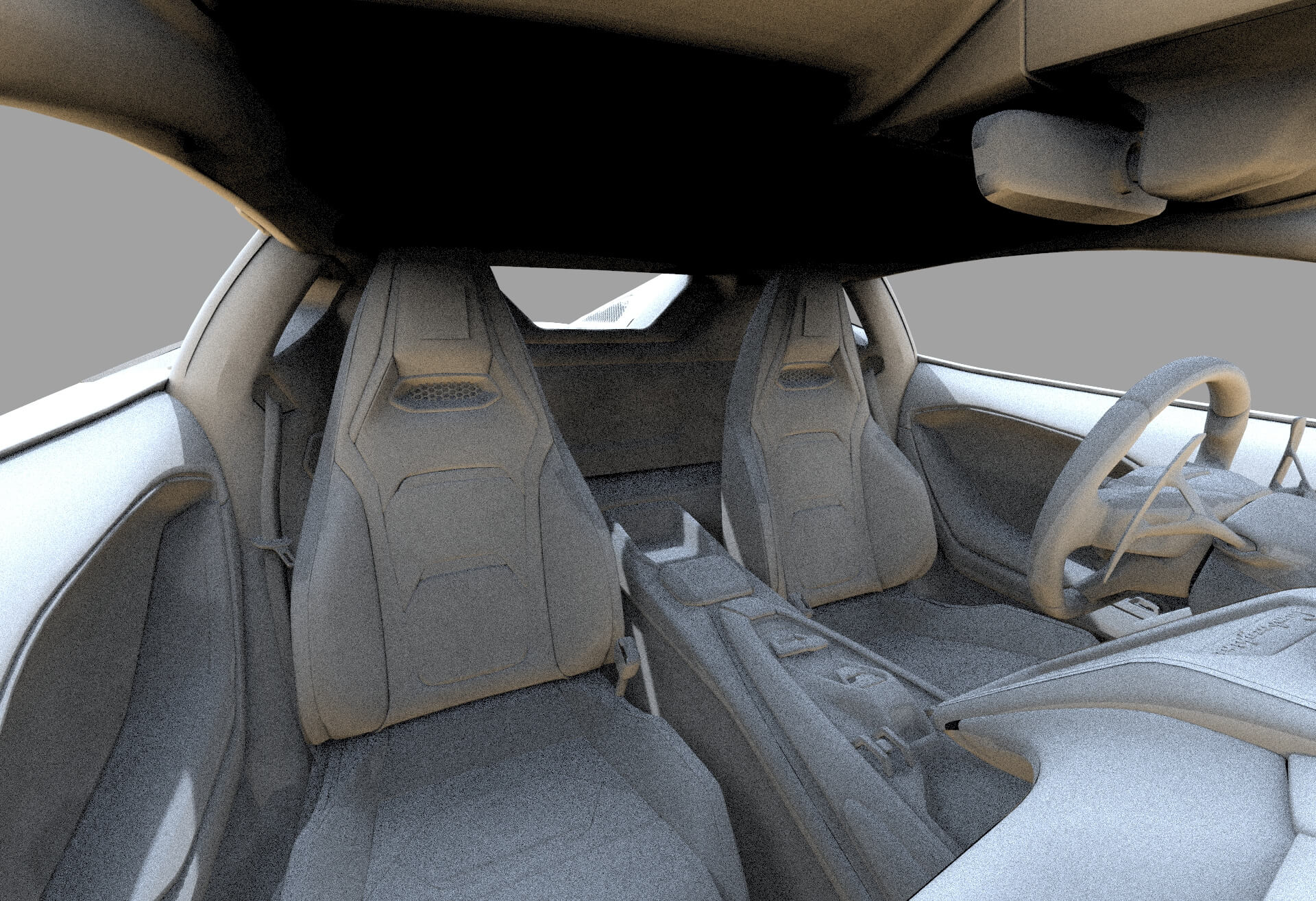 Lamborghini Temerario 2024 HQ Interior - 3D Model by davidson