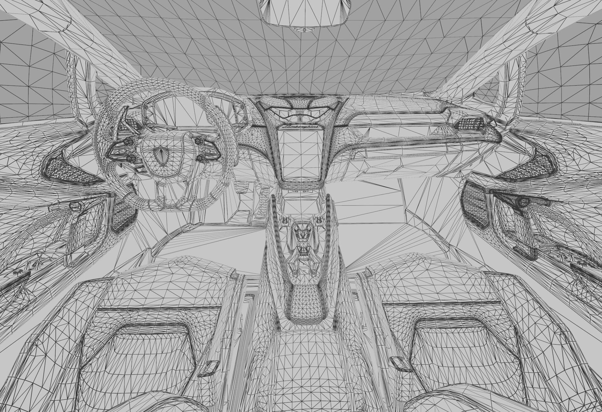 Lamborghini Temerario 2024 HQ Interior - 3D Model by davidson