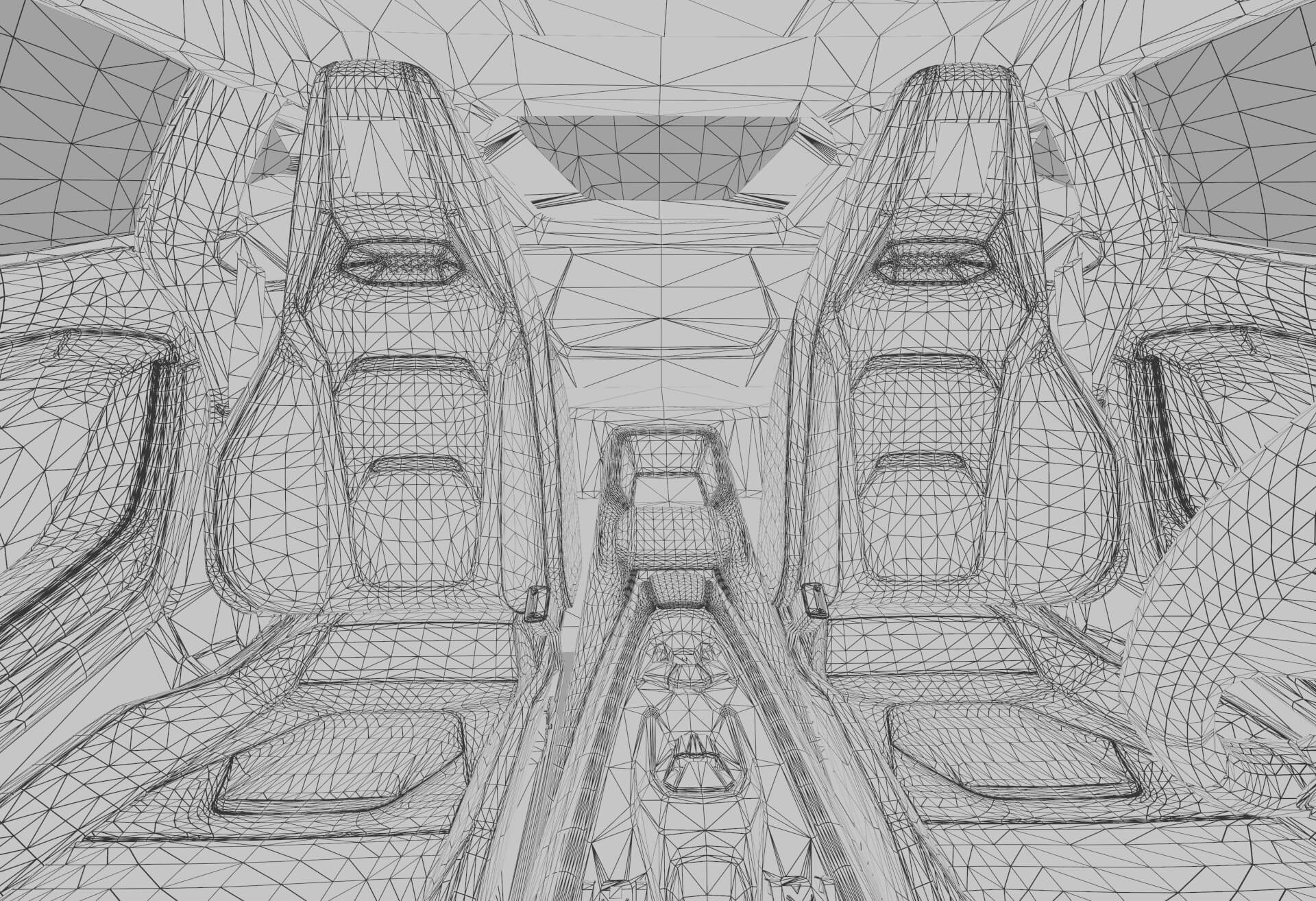 Lamborghini Temerario 2024 HQ Interior - 3D Model by davidson