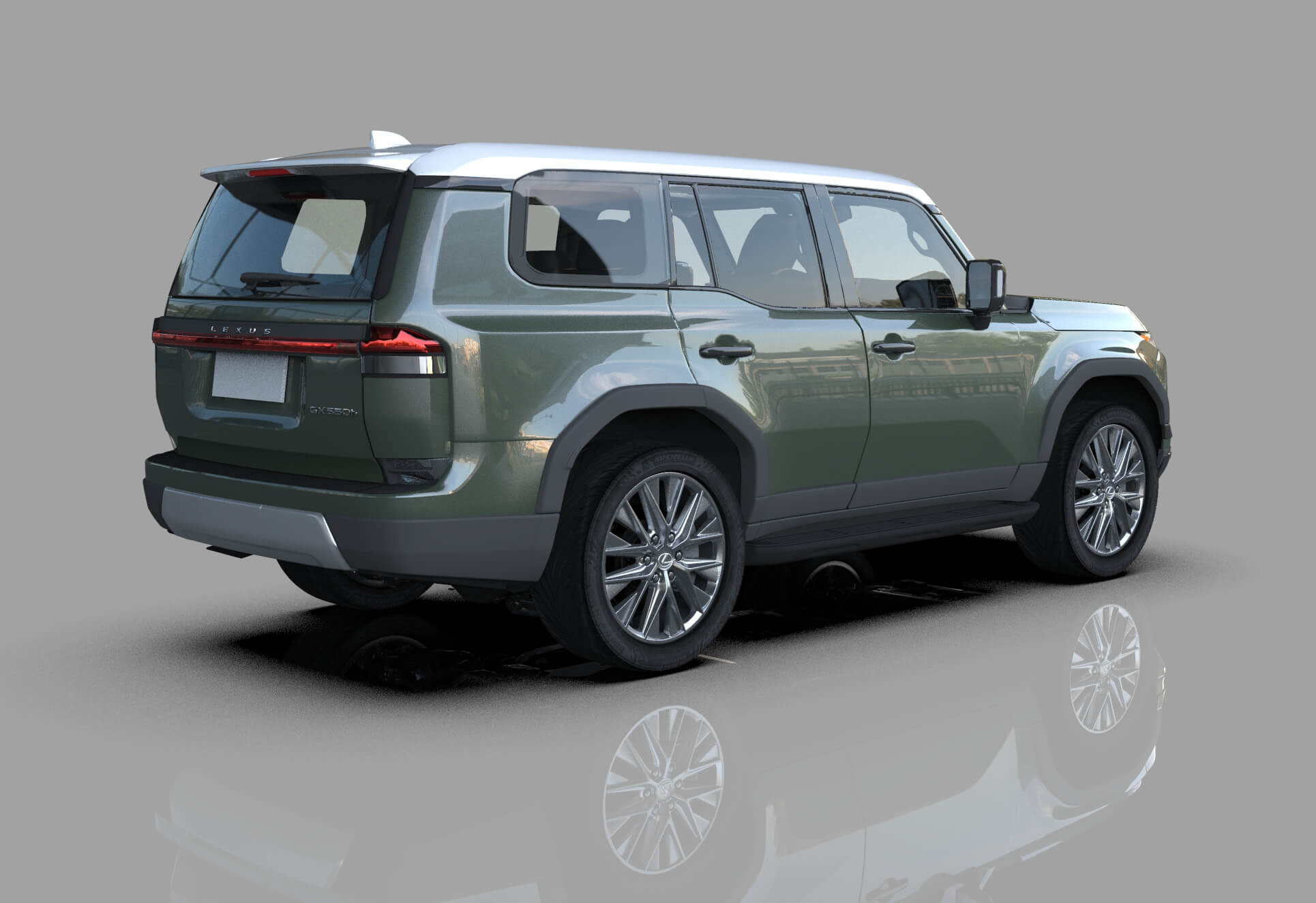 Lexus GX 2024 HQ Interior - 3D Model by davidson