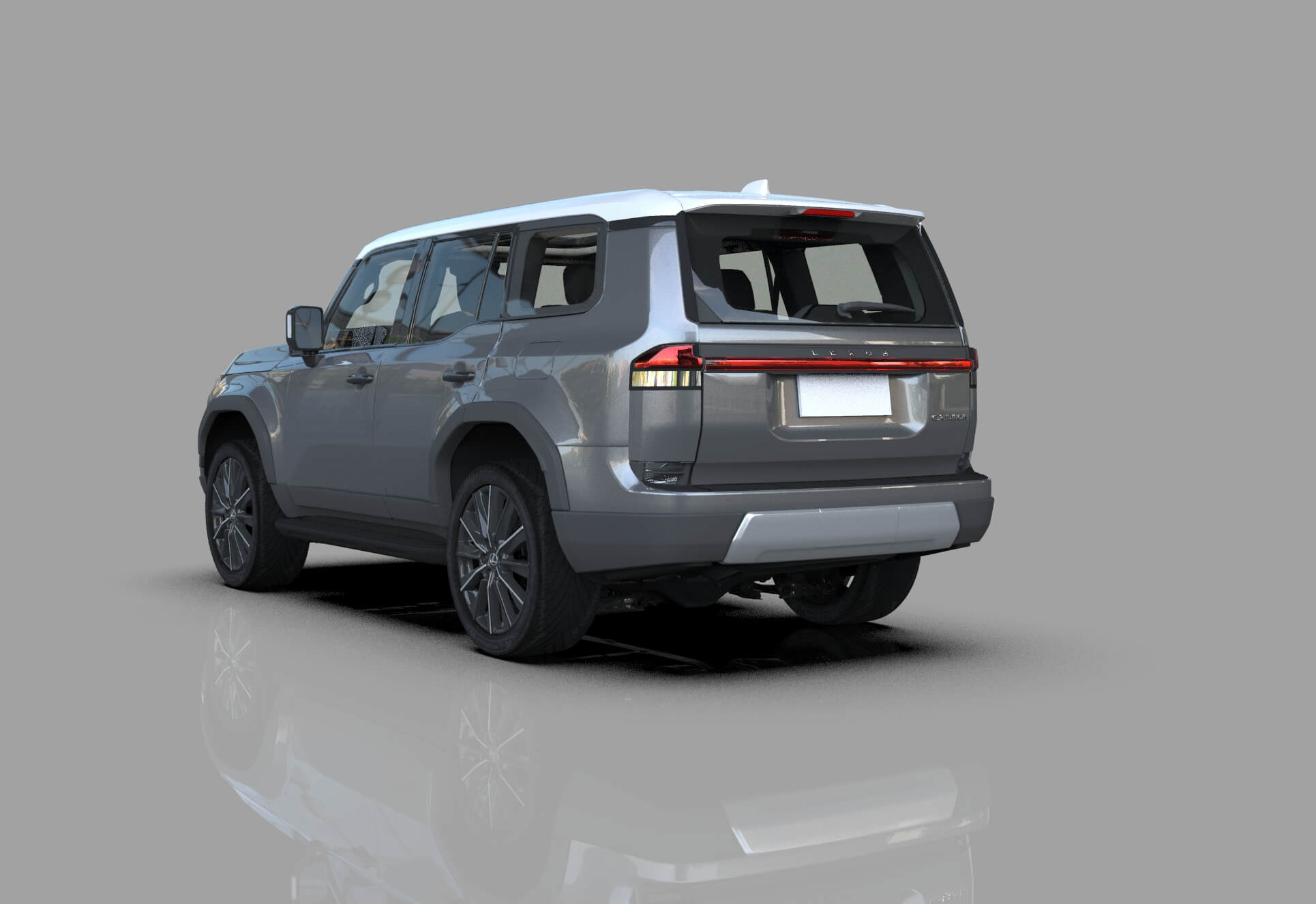 Lexus GX 2024 HQ Interior - 3D Model by davidson