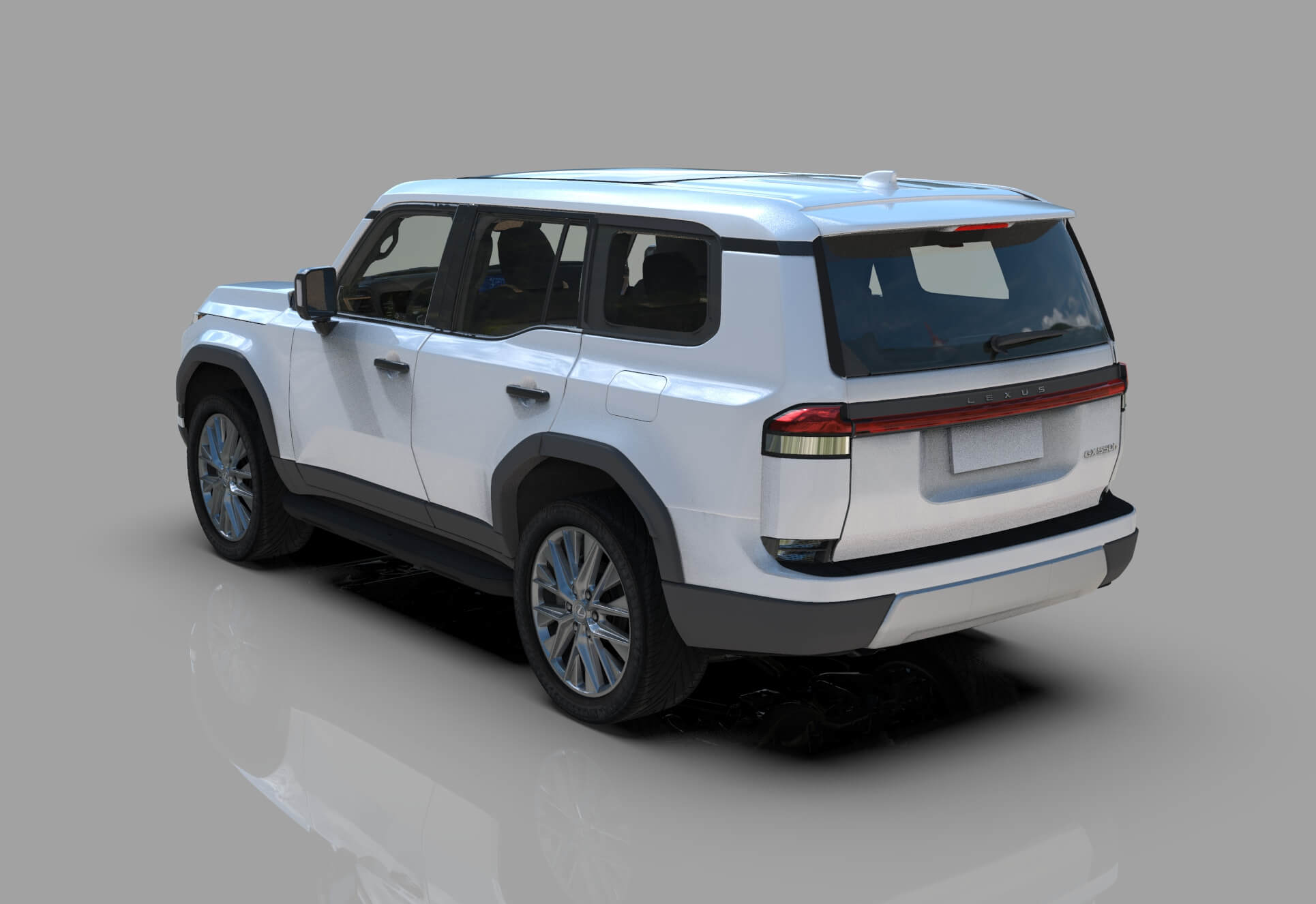 Lexus GX 2024 HQ Interior - 3D Model by davidson