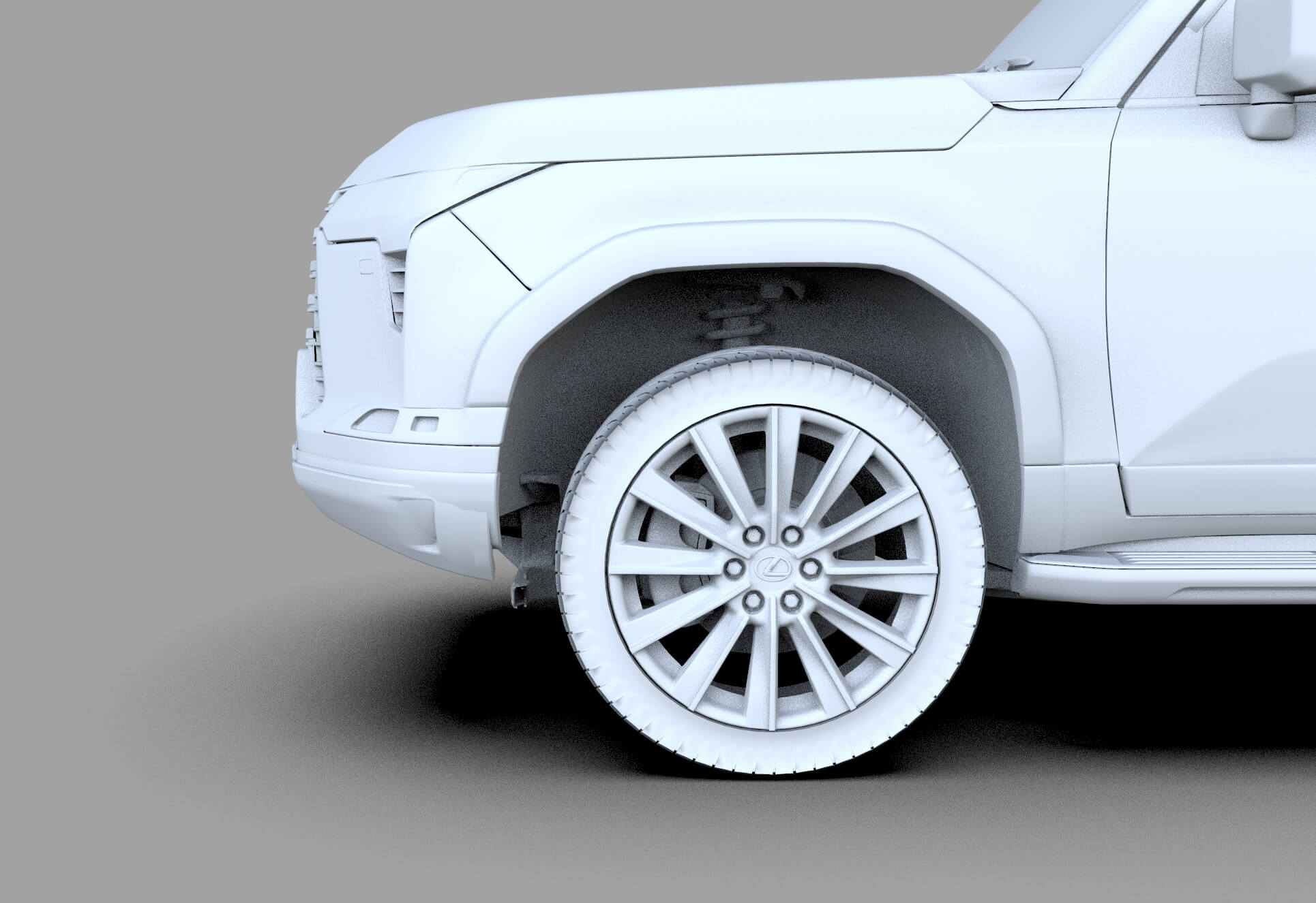 Lexus GX 2024 HQ Interior - 3D Model by davidson