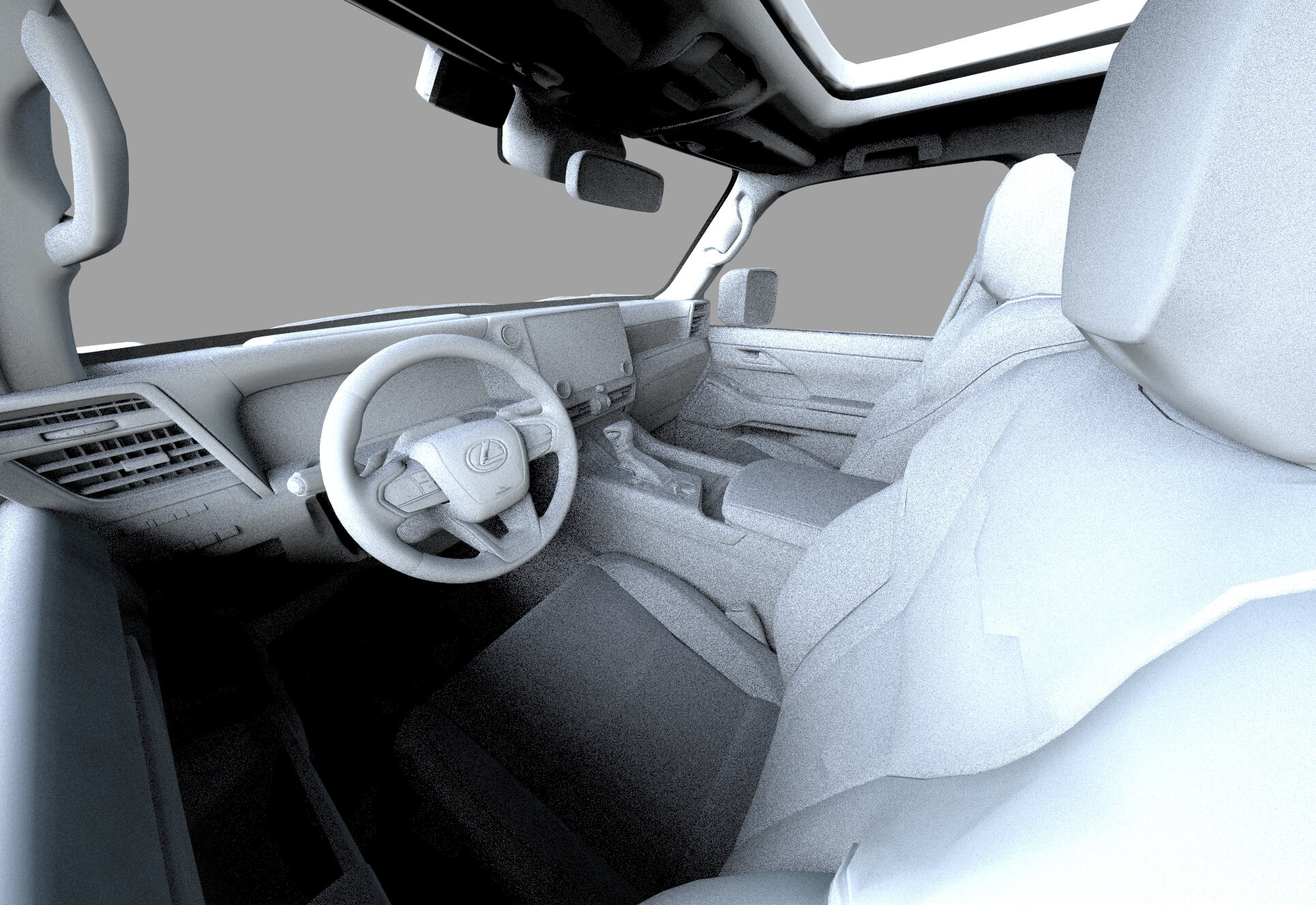 Lexus GX 2024 HQ Interior - 3D Model by davidson