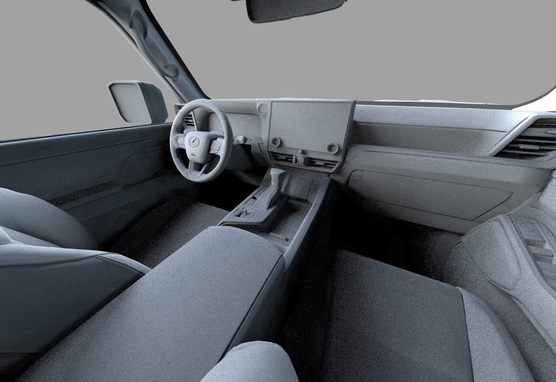 Lexus GX 2024 HQ Interior - 3D Model by davidson