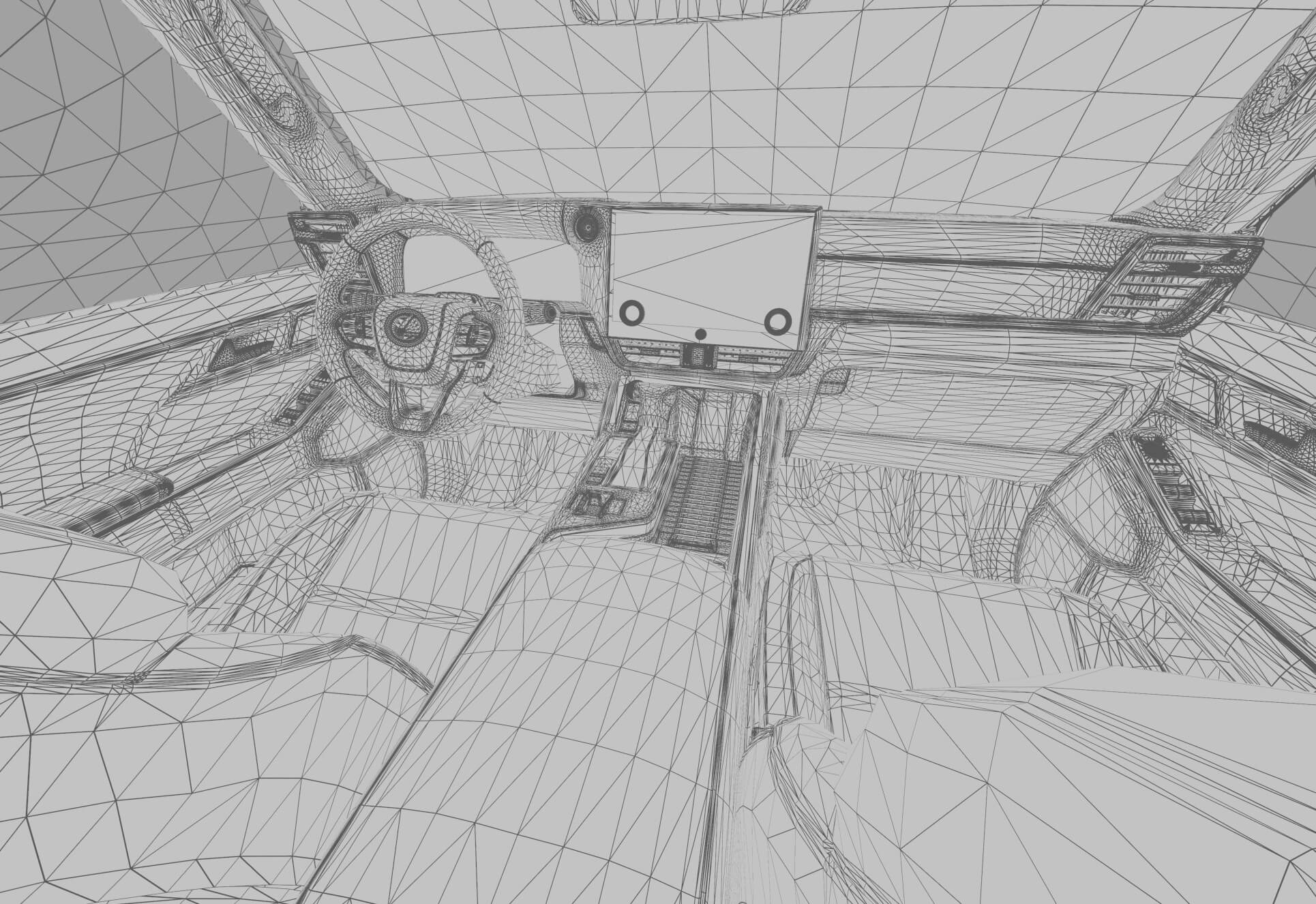 Lexus GX 2024 HQ Interior - 3D Model by davidson